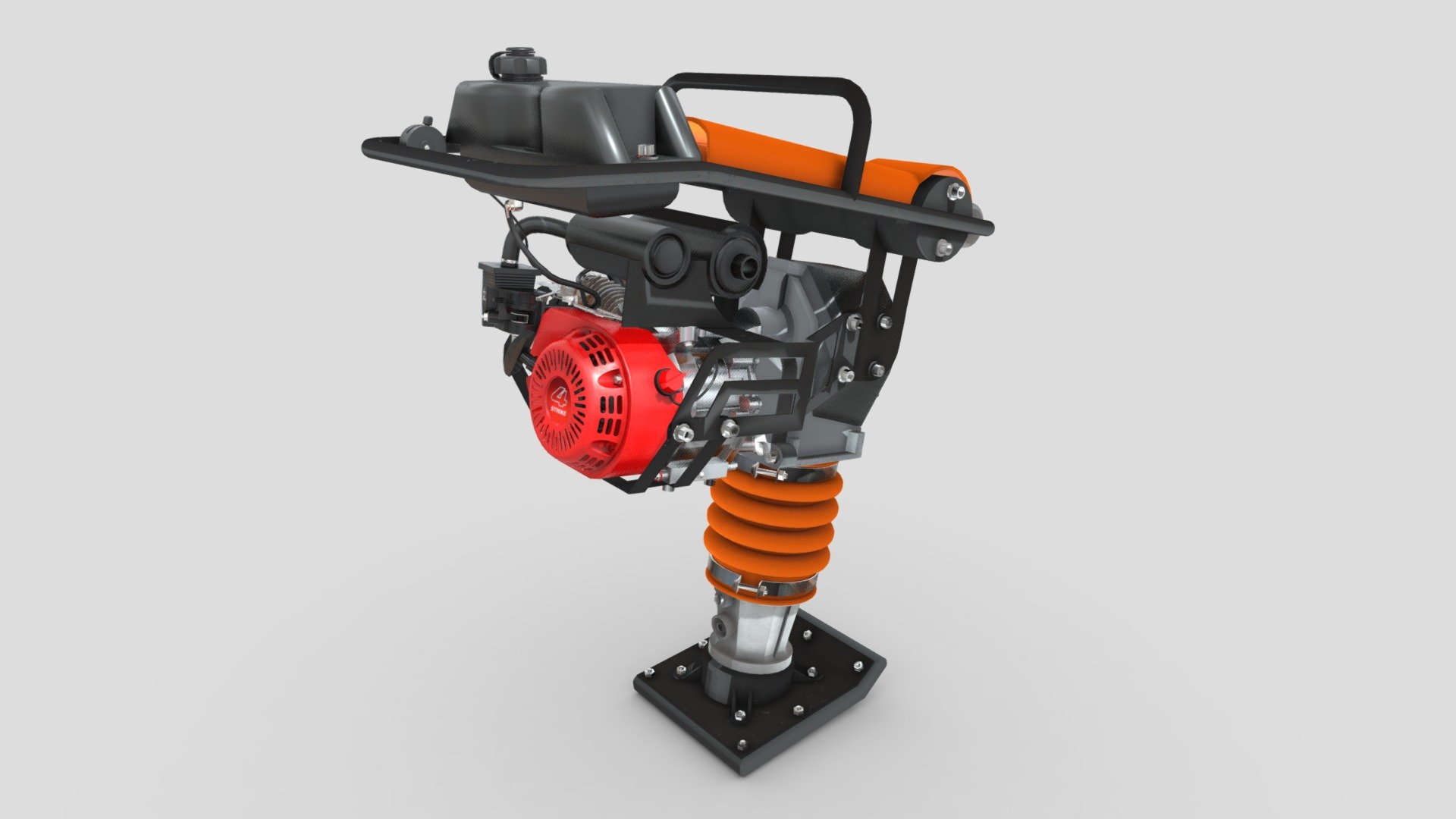 Vibratory Rammer - Buy Royalty Free 3D model by ChakkitPP [932d830 ...