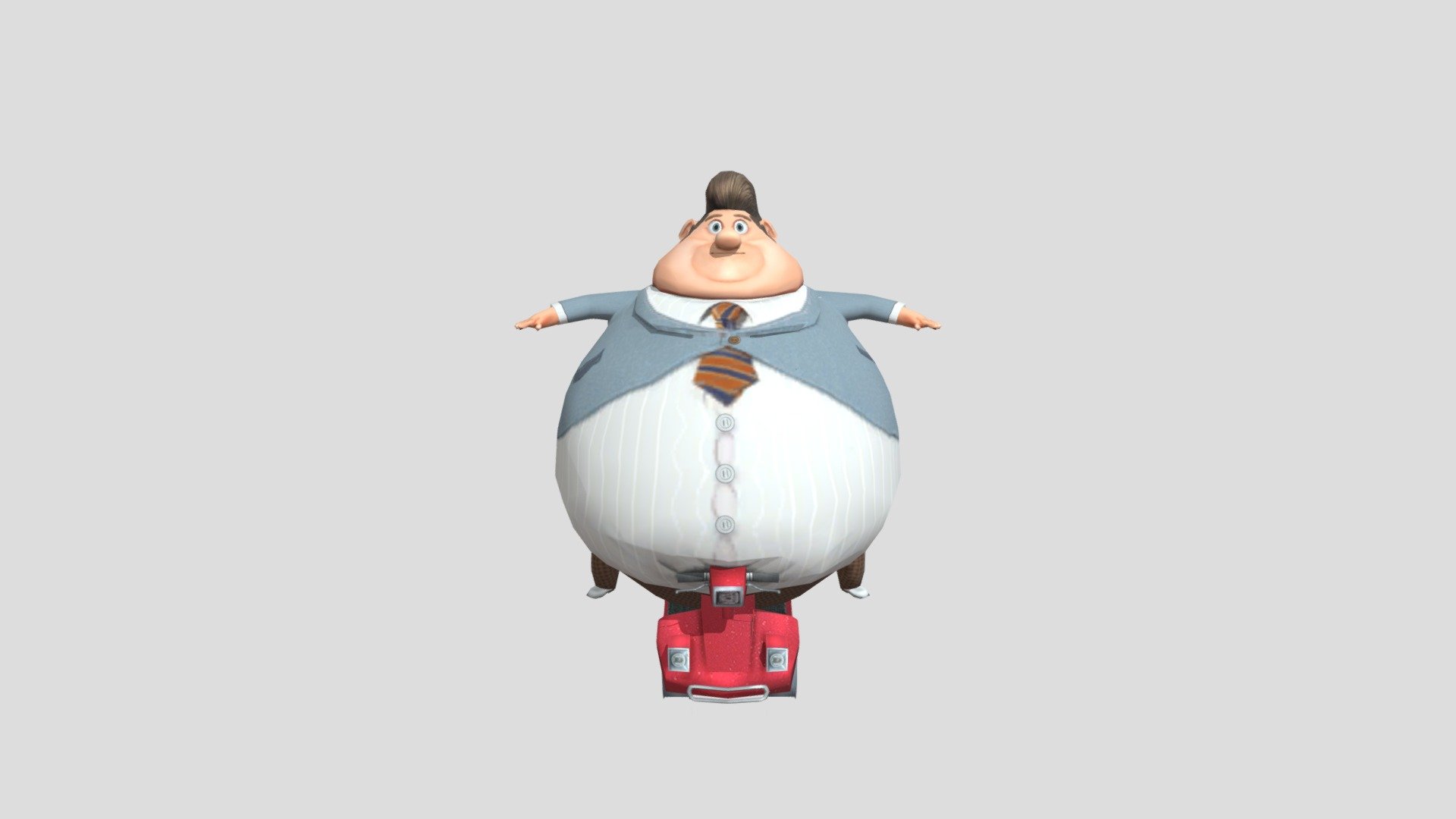 Fat Mayor - Download Free 3D model by kyle.river.withem [932d855 ...