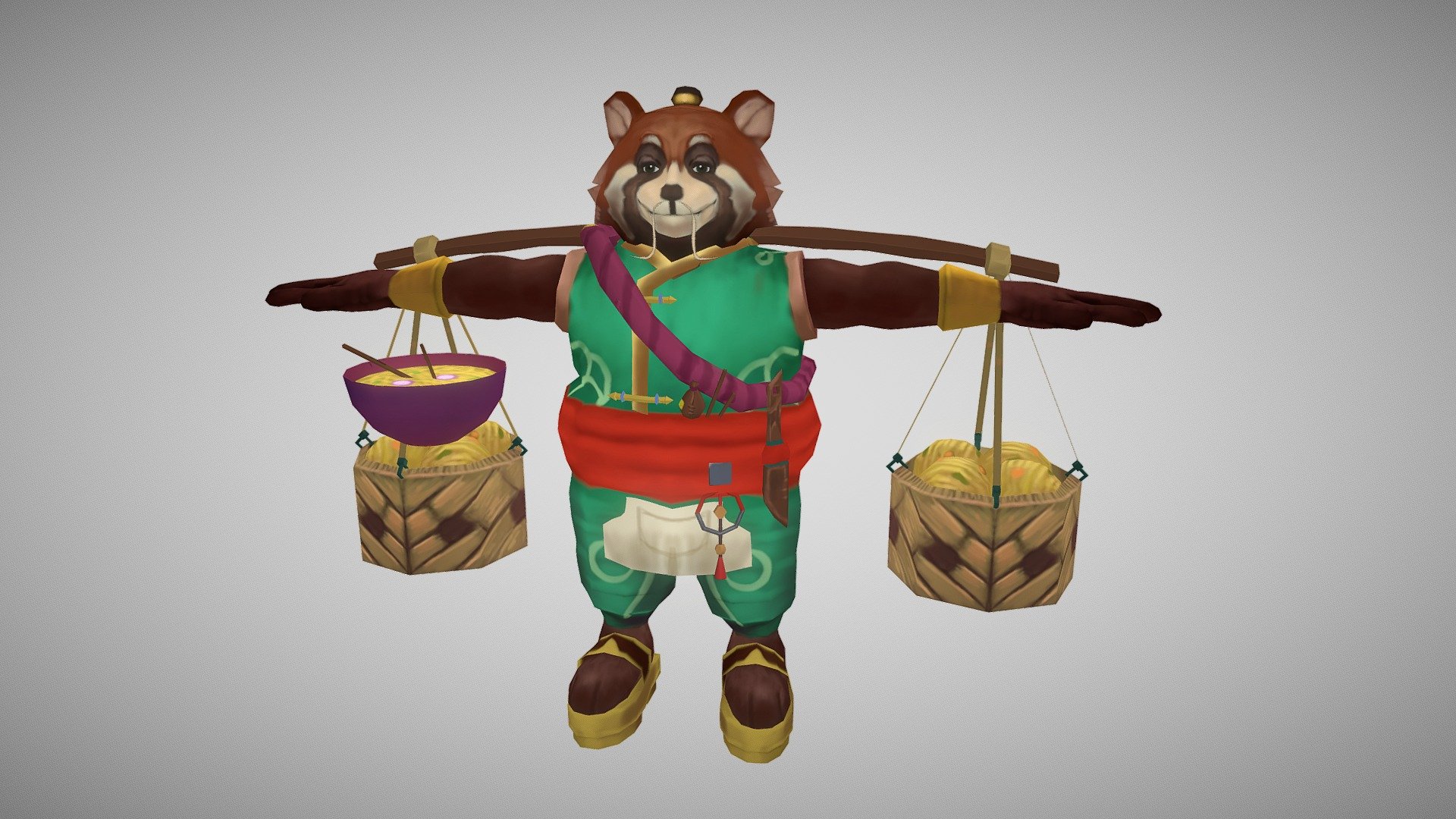 Red Panda - Download Free 3D model by Mateus Schwaab (@Mehrus) [9330af5 ...
