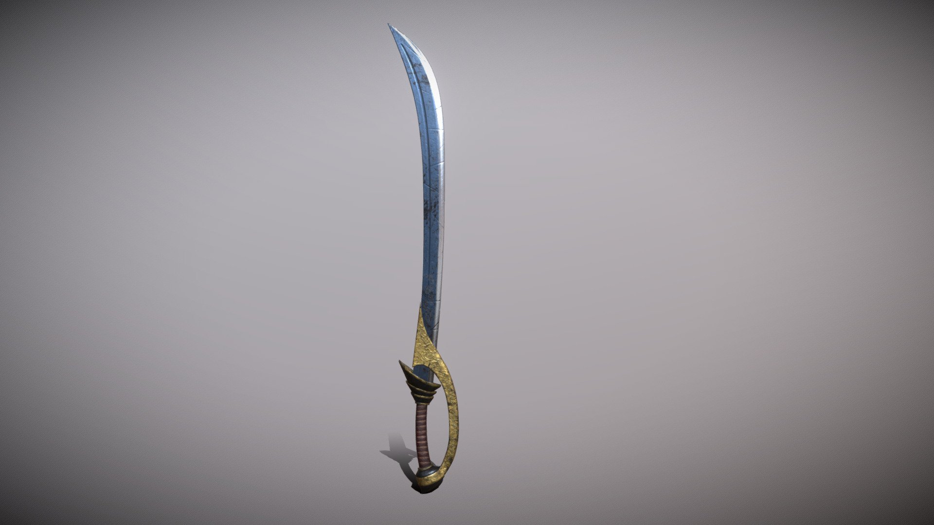 Sabre peint - 3D model by yangfou [9331231] - Sketchfab