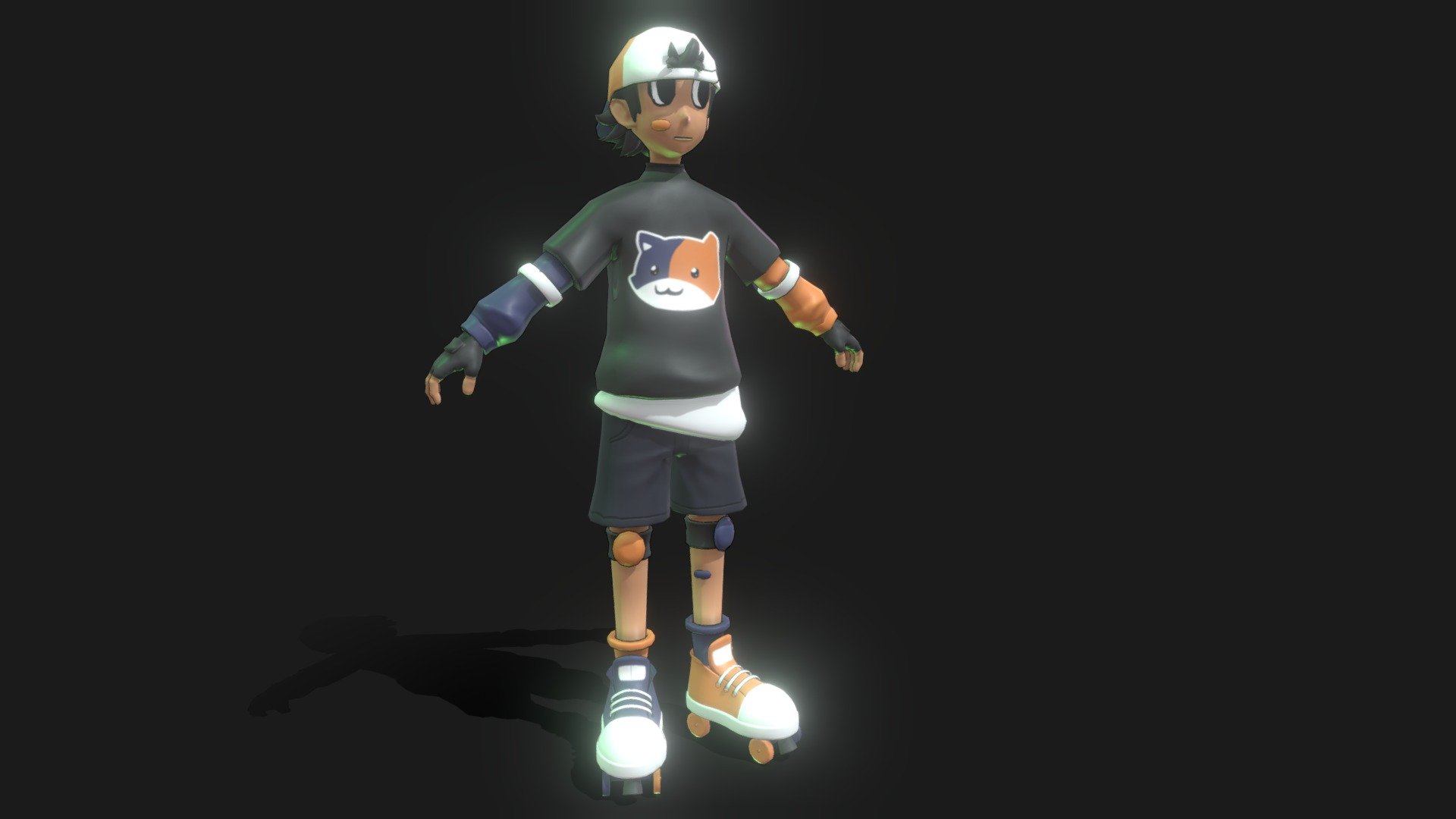 Fortnite style character - Download Free 3D model by Rached.Abdelkhalek ...