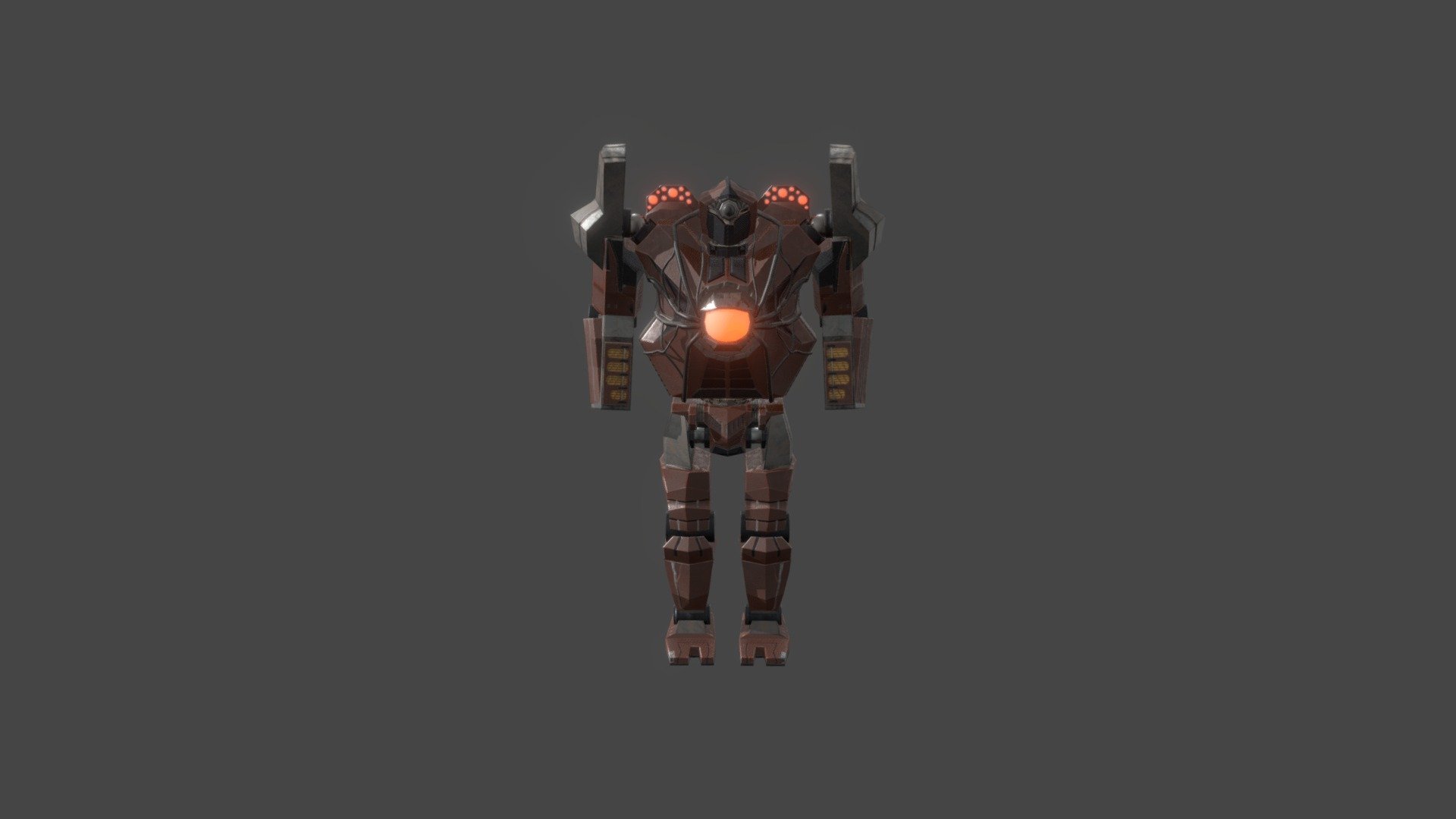 Laser mech - 3D model by Slodi_ [93337b0] - Sketchfab