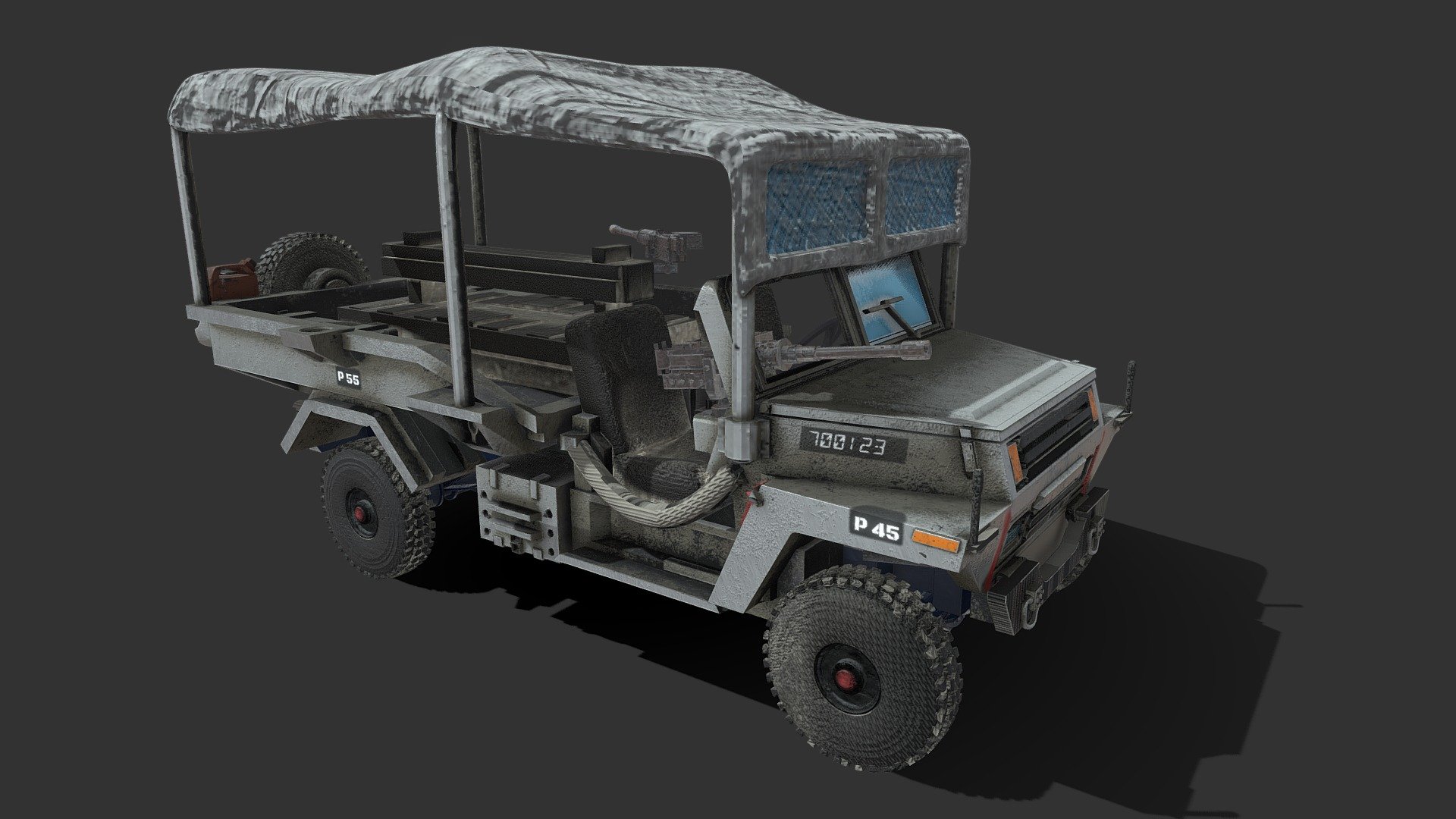 M462 Abir IDF Patrol Vehicle 3D print model - 3D model by Amit.Rotem [9335560] - Sketchfab