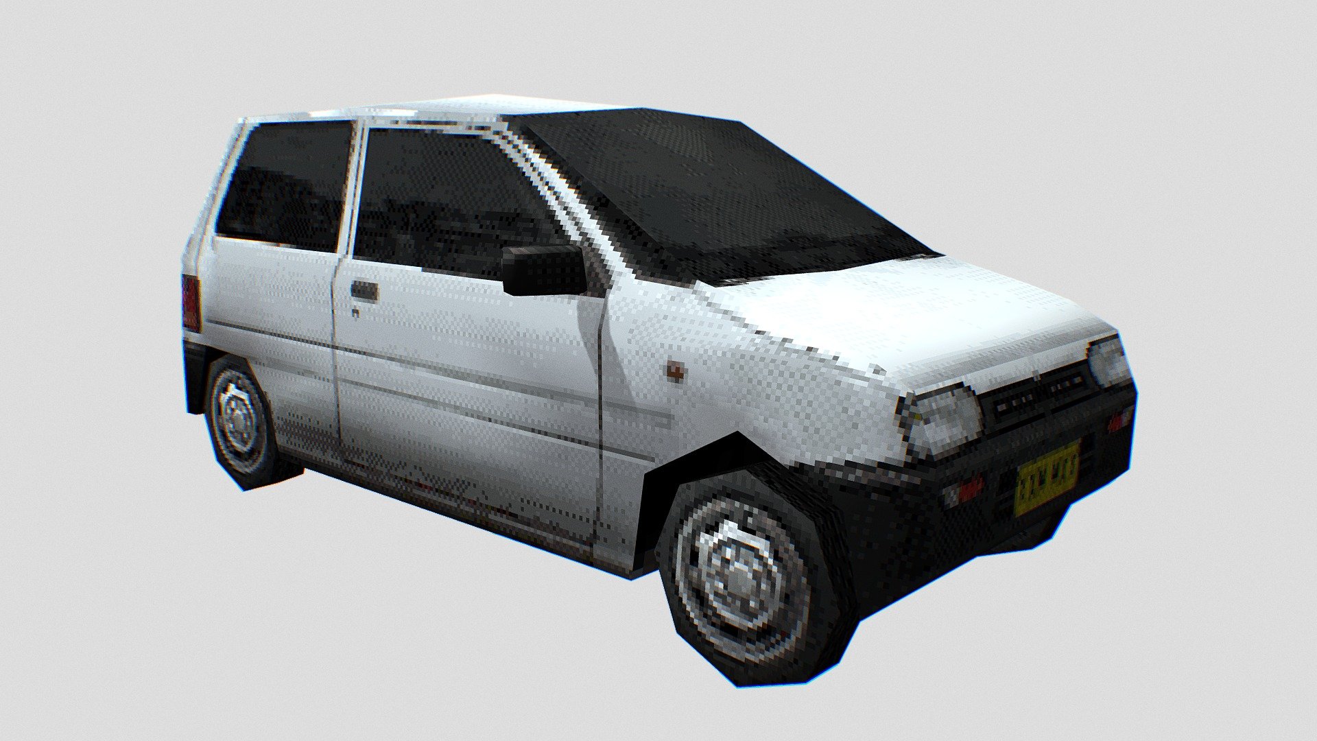 PS1 Style Asset - Small Car - Buy Royalty Free 3D model by AaronMYoung ...