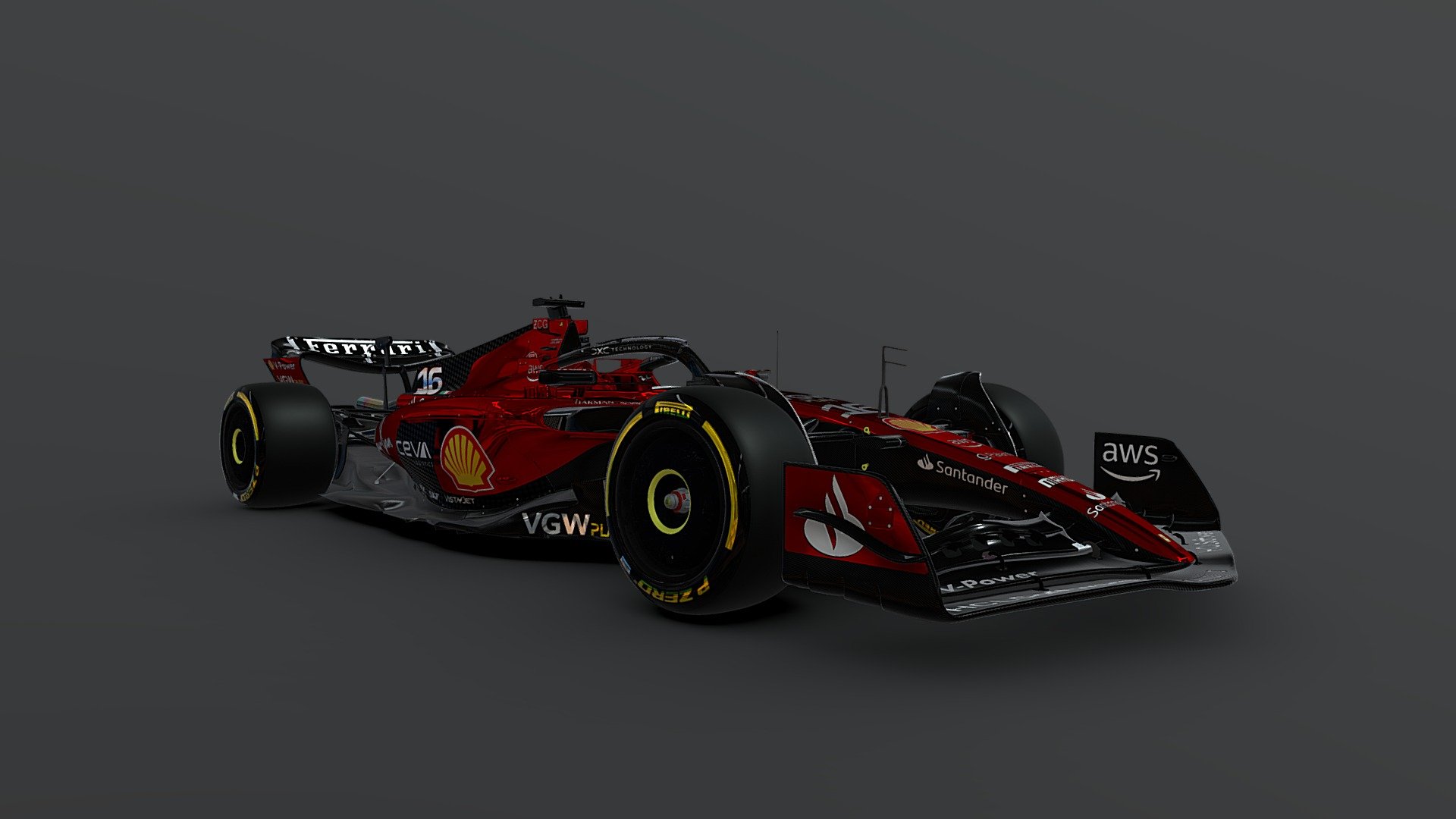 F1 2023 Ferrari SF23 S1 - Download Free 3D model by ...