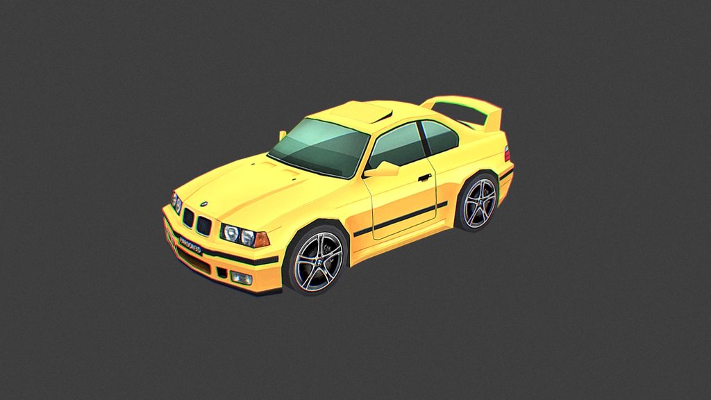BMW E36 - A 3D model collection by alpamyszandos - Sketchfab