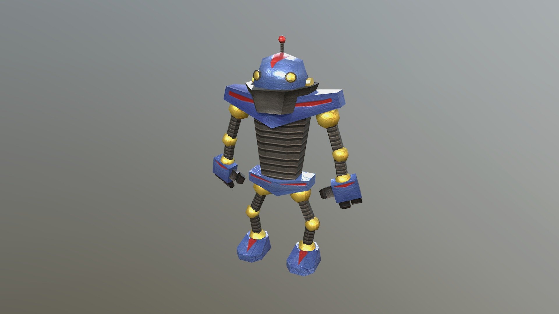 Robot - 3D model by allanacupcakes [9337eba] - Sketchfab