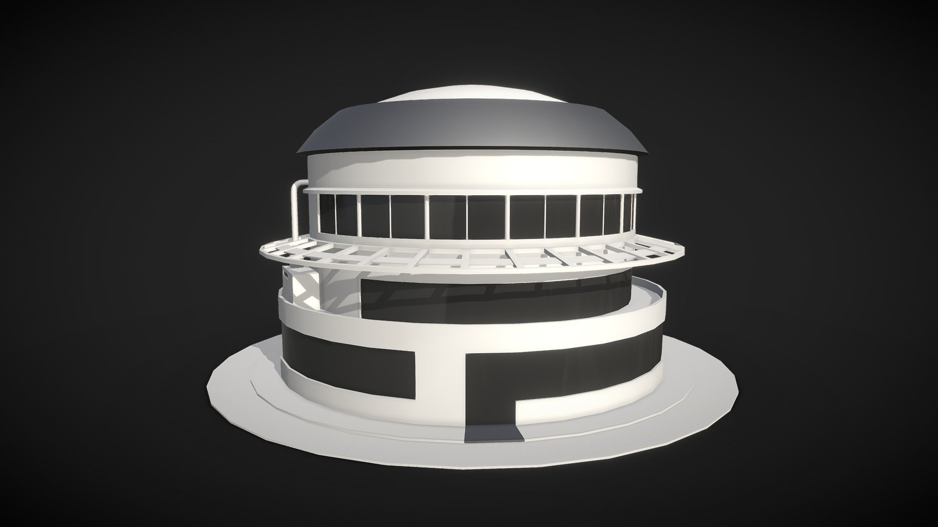Industrial Building 05 - Laboratory - Buy Royalty Free 3D model by ...
