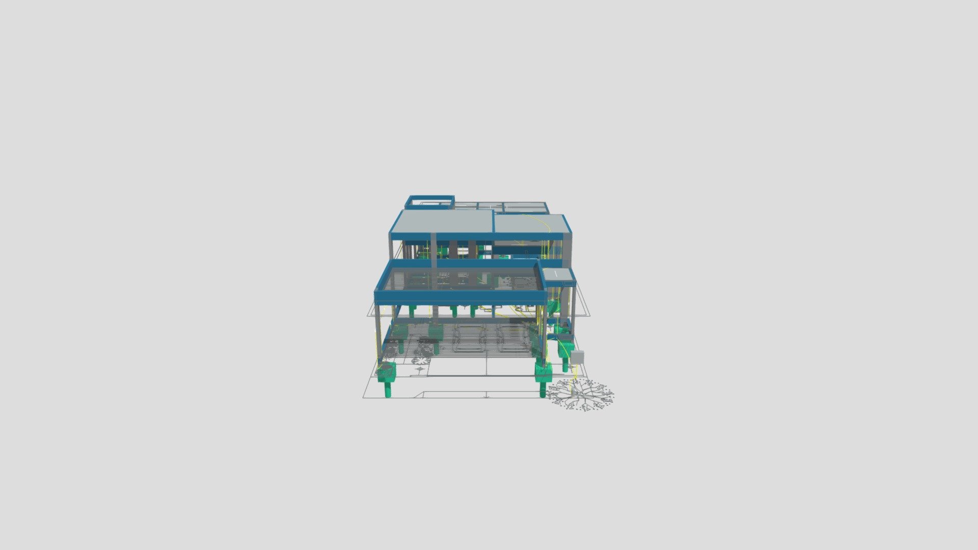 Rev. 00 - Cleber - Elétrico + Estrutural 3D - Download Free 3D model by ...