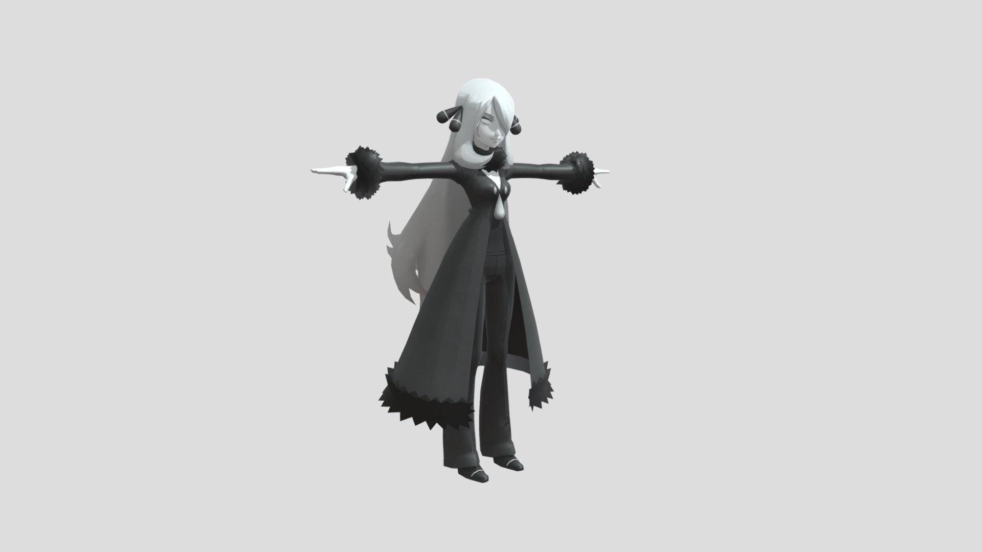 SSB3DS Saga: Nixelized Cynthia (Pokemon Masters) - Download Free 3D ...