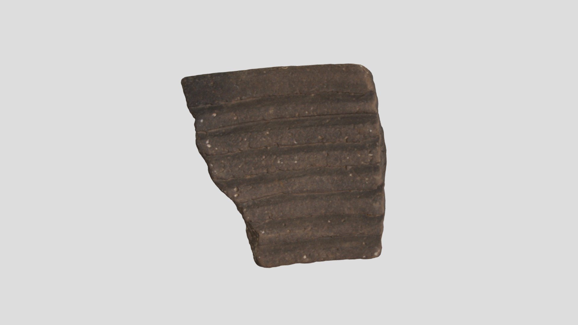 Incised Plate With Shell Temper (2) 500-800 Yo - Download Free 3D model ...