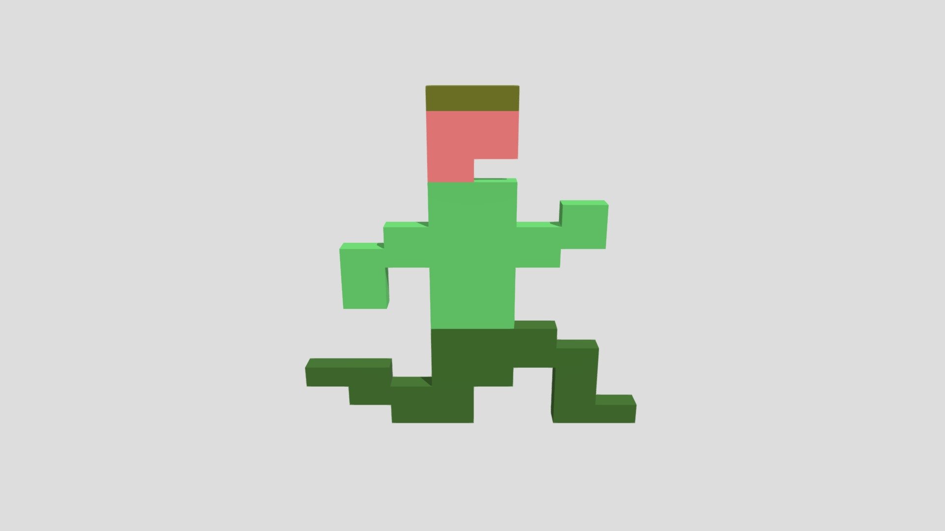 Atari - Pitfall Harry - Download Free 3D model by swordmanck [93391c5] - Sketchfab
