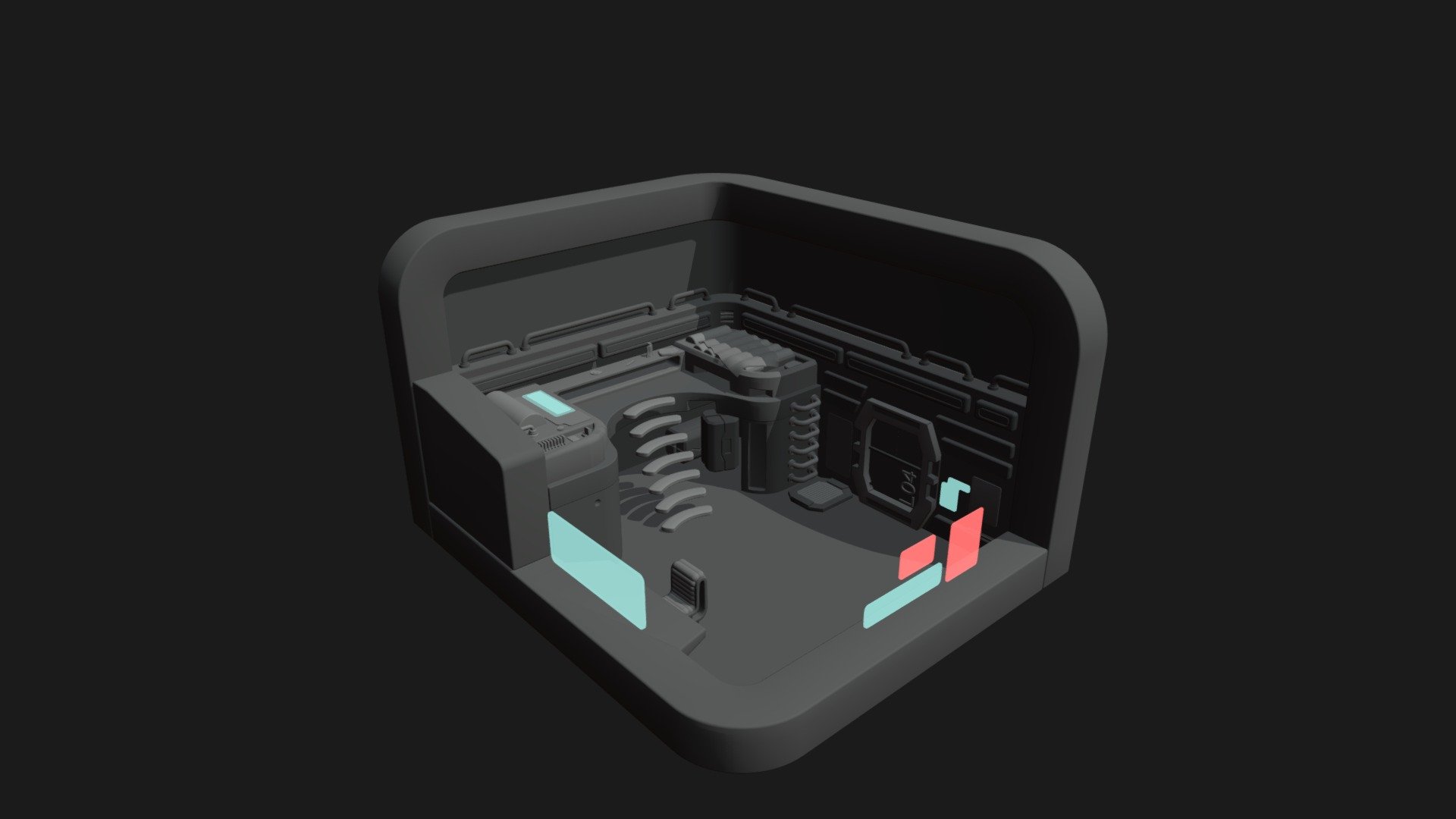 Blocking Door Wall - 3D model by AM (@sosoco) [93394ff] - Sketchfab