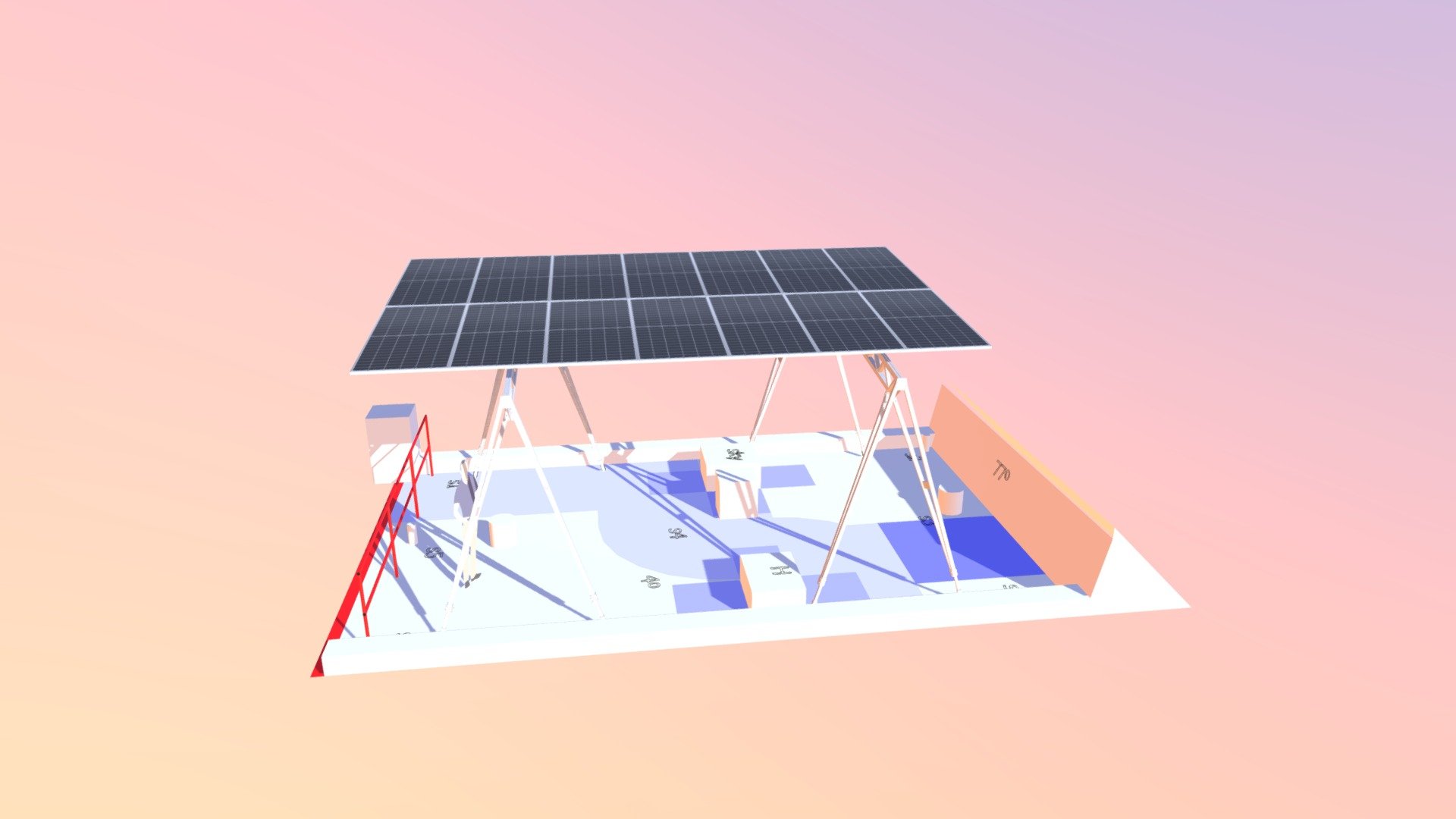 32-20 32nd st Arch Canopy - 3D model by brooklynsolarworks [9339c34 ...