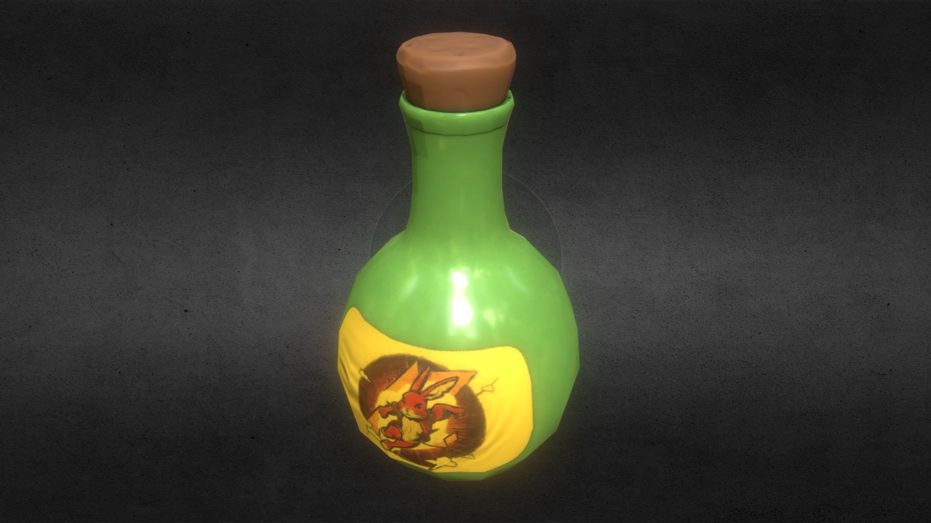Jump potion - Download Free 3D model by Hene [933bf31] - Sketchfab