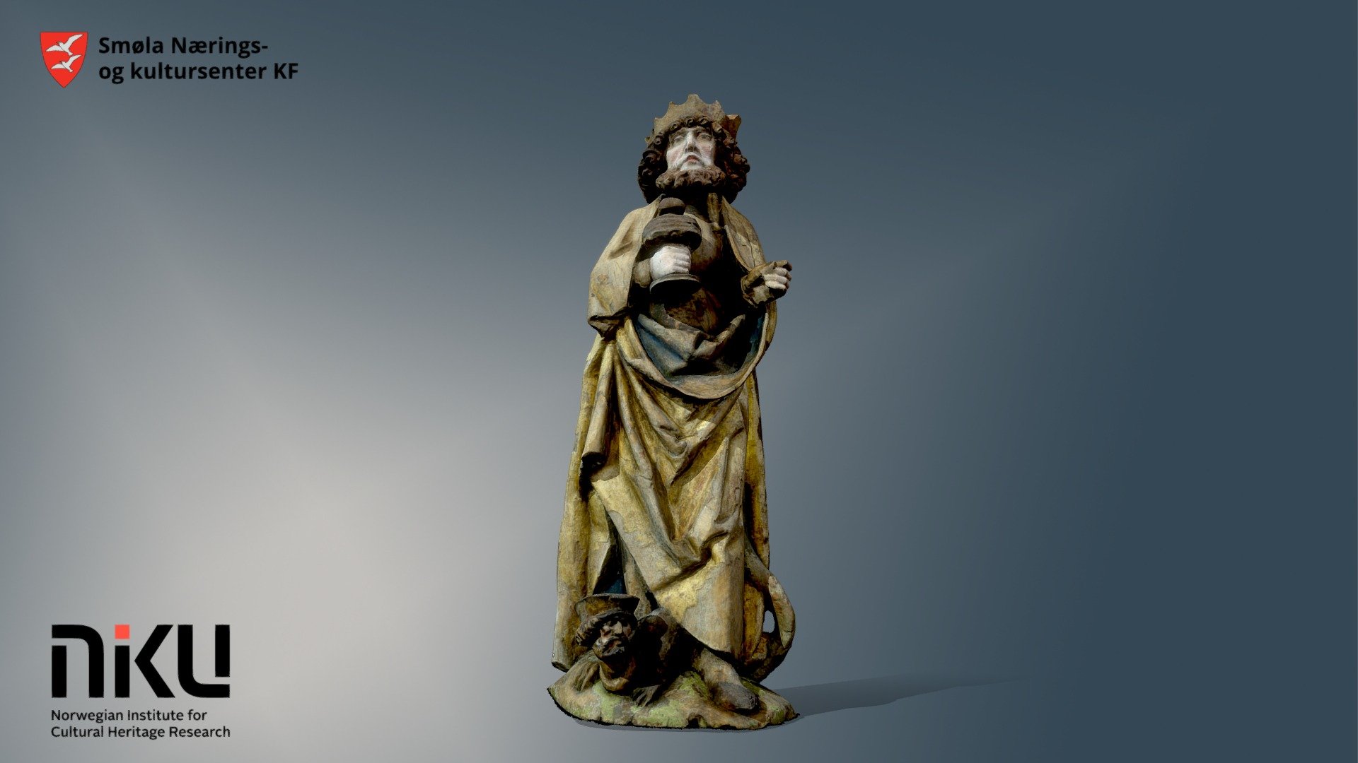 St. Olav fra Veien alterskap - St Olaf figure - 3D model by nikunorway ...