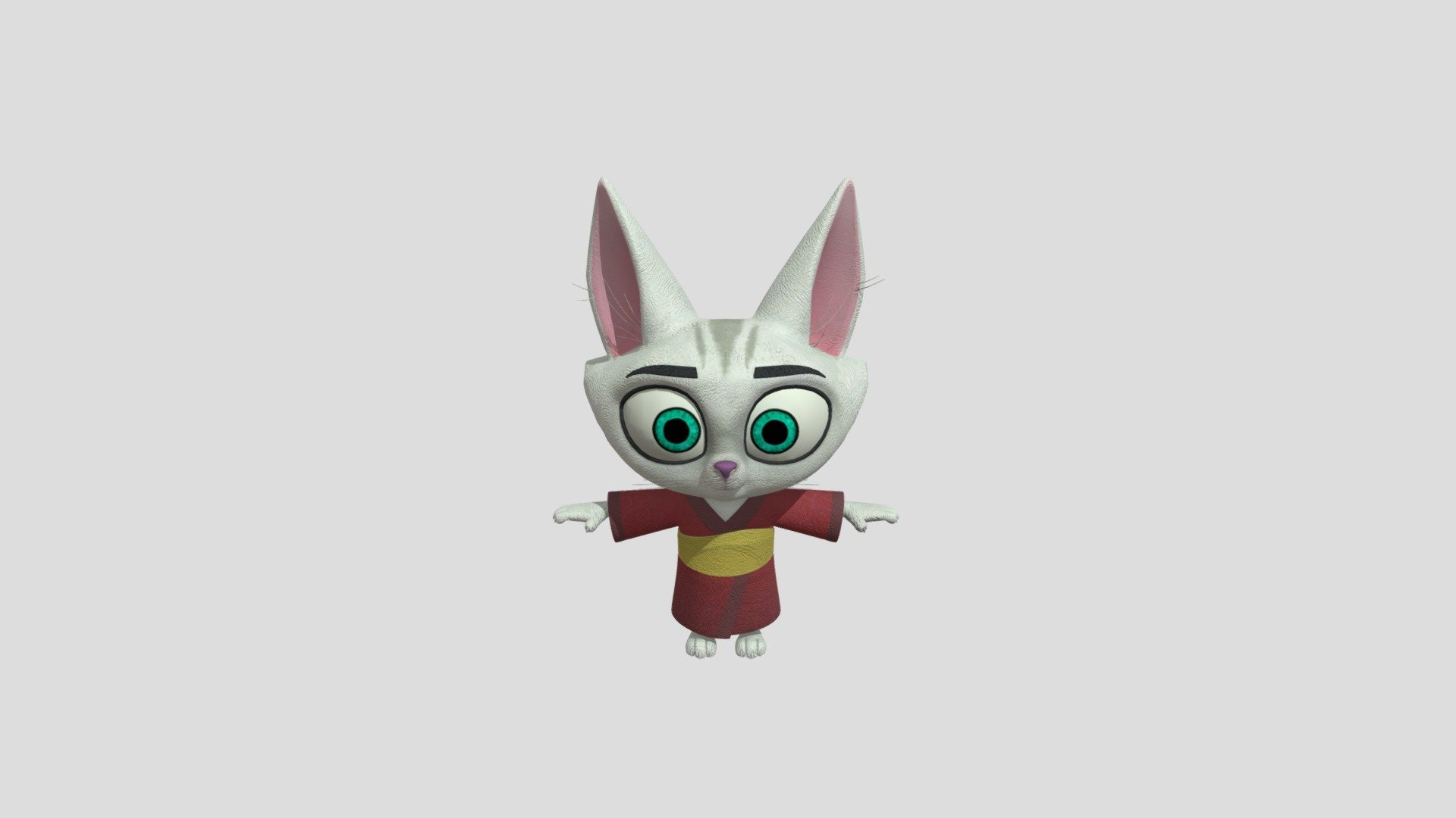 Emiko (Paws of Fury) - Download Free 3D model by Guilherme Navarro ...