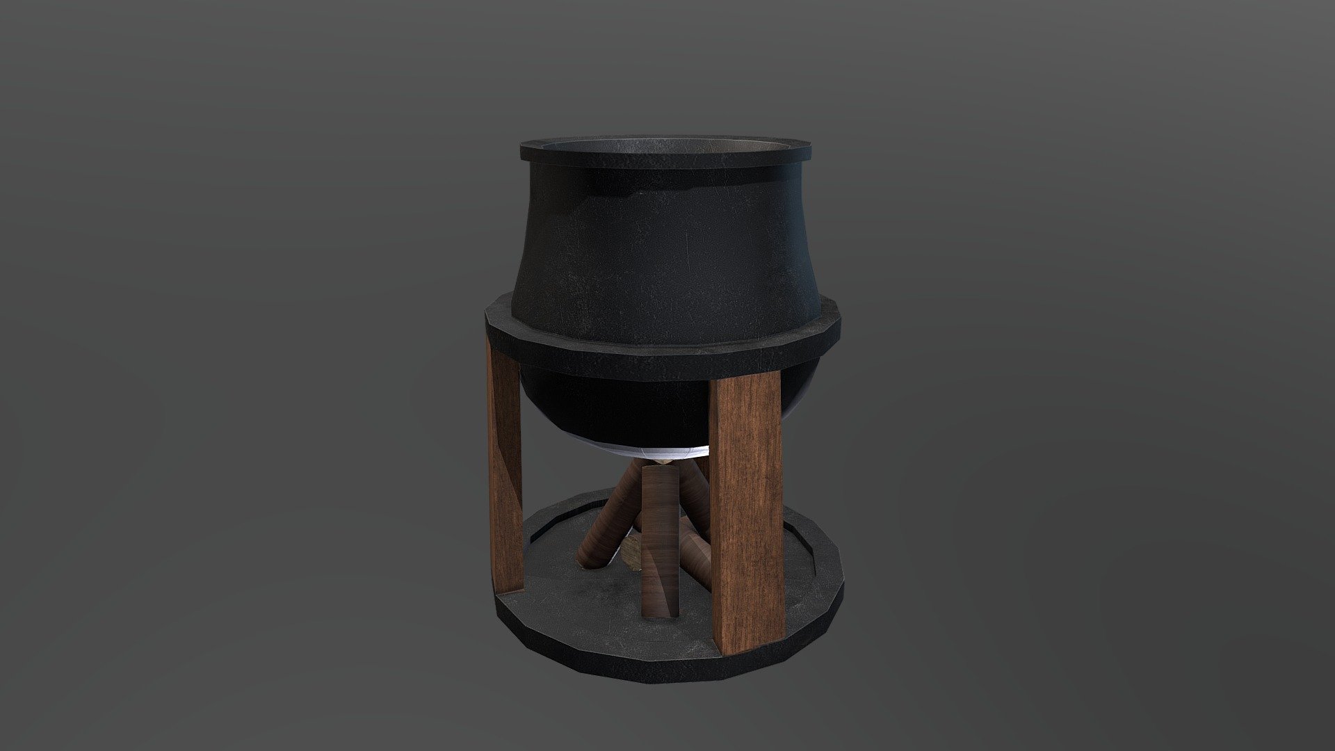 cauldron - 3D model by Jacob (@JacobBaggs) [933dff4] - Sketchfab