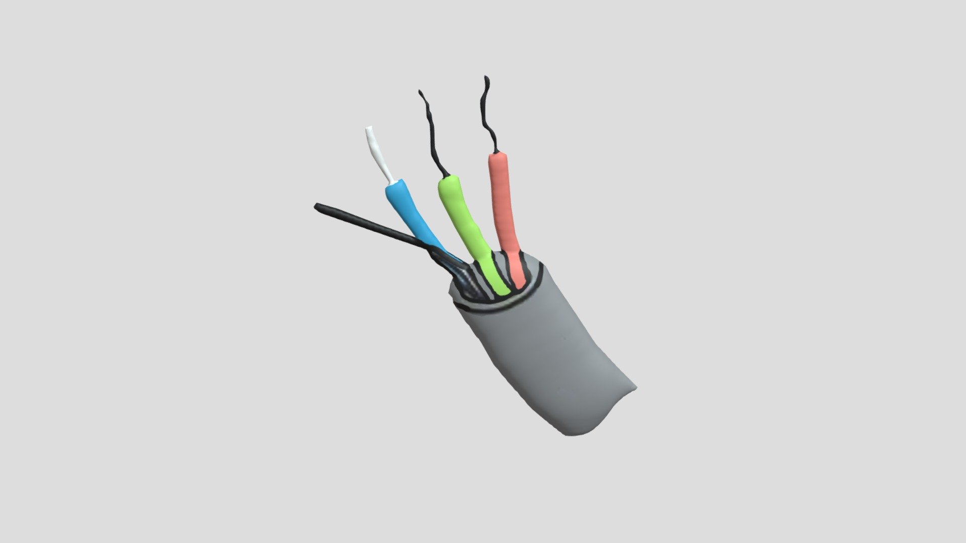 Cable - 3D model by atiq_arifin [933e504] - Sketchfab