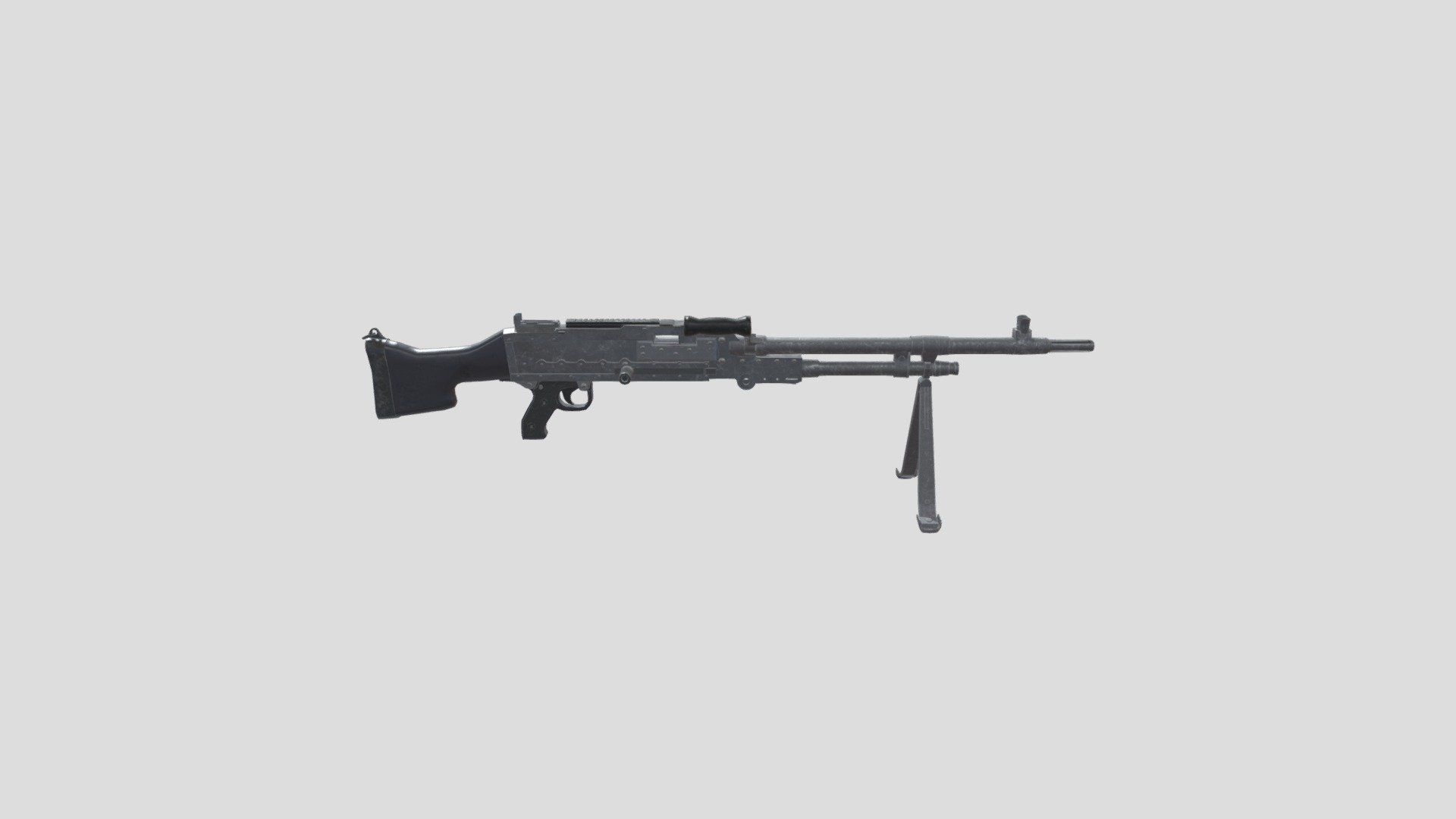 FN MAG - 3D model by vendrix [933efb2] - Sketchfab