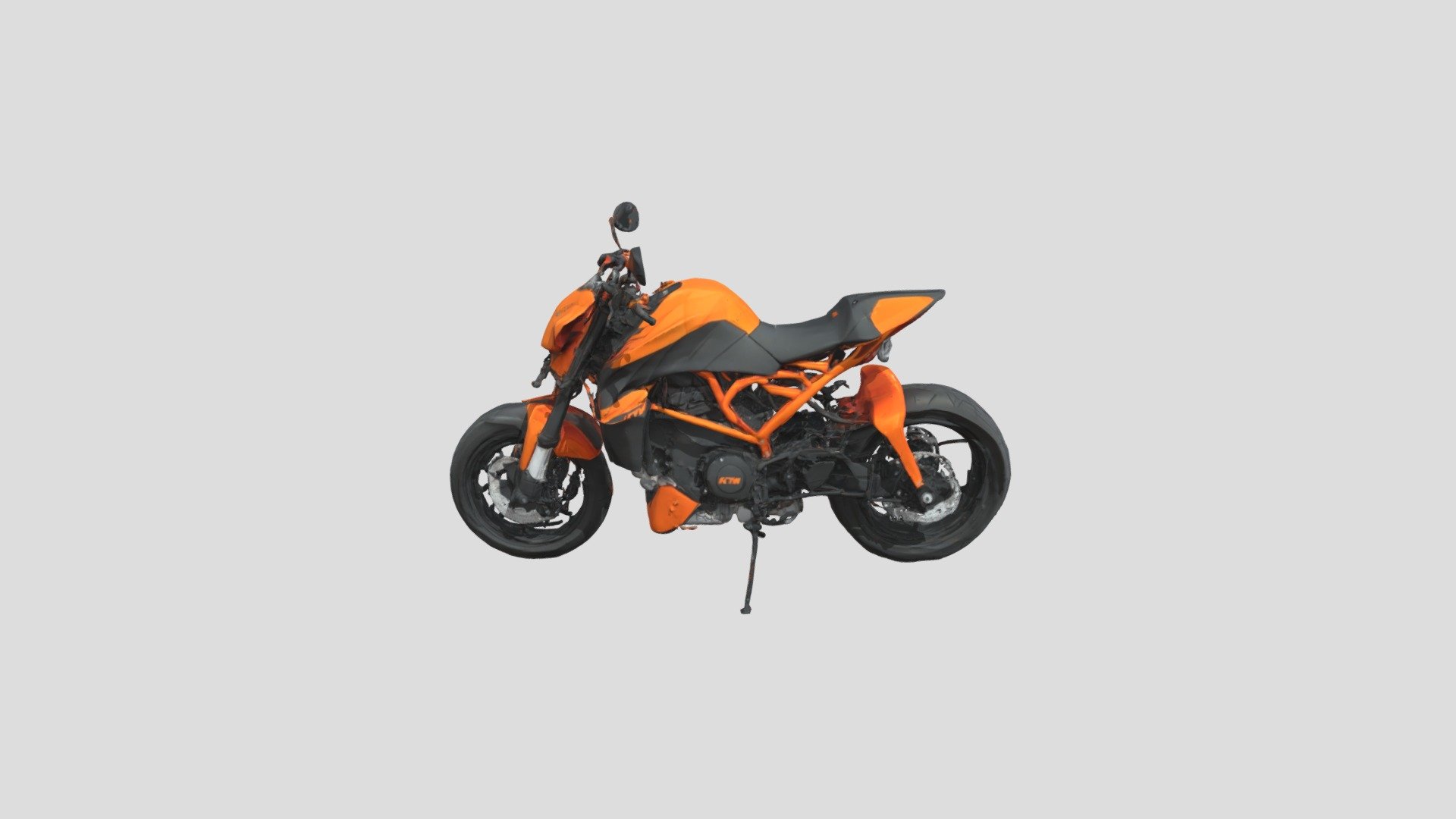 A bike model look like ktm - 3D model by Anupowkwsk [934024a] - Sketchfab