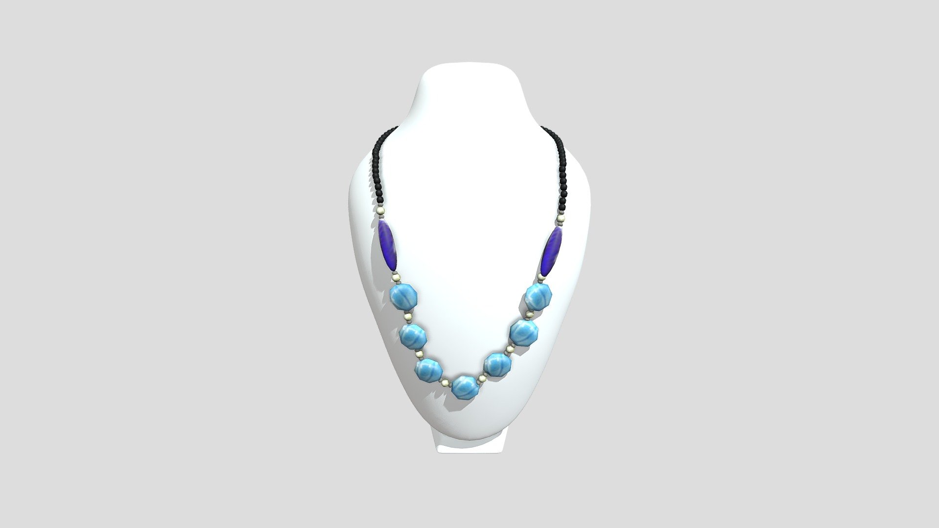 RANTAI SERAMIK BLUE EYES - Download Free 3D model by eeelabvisual ...