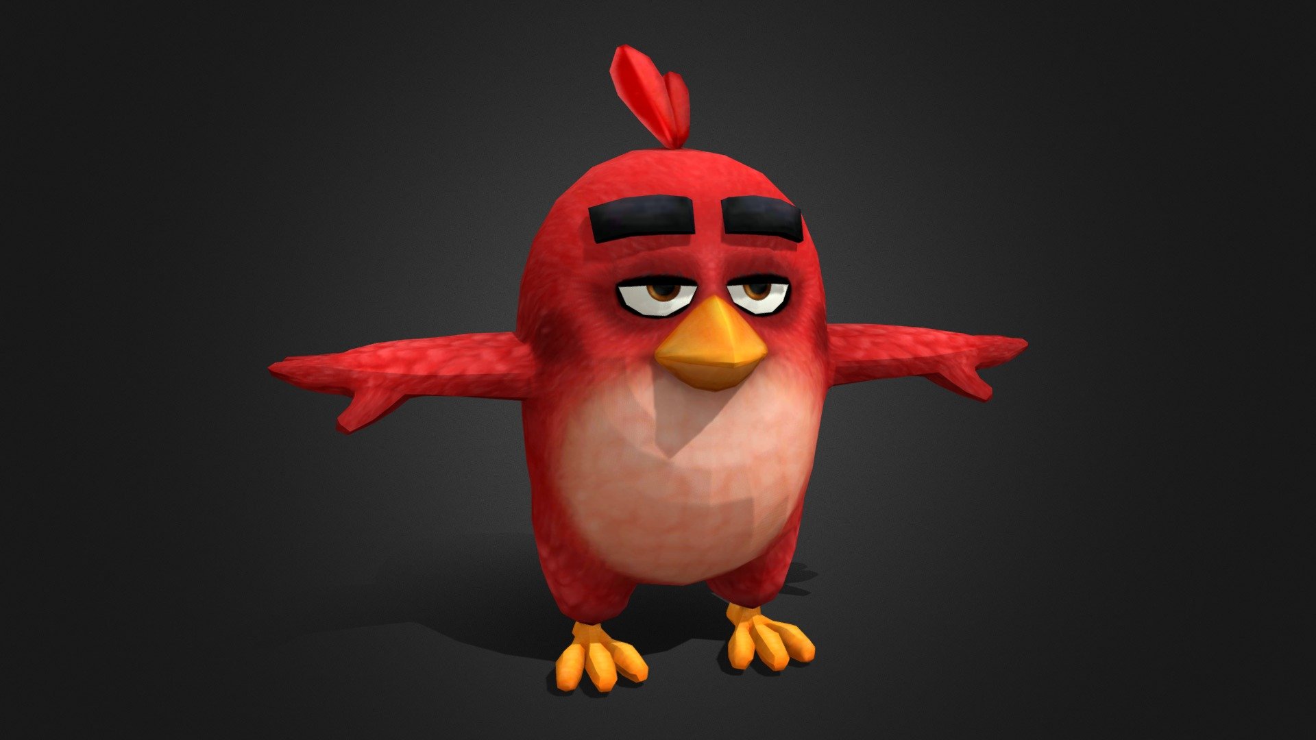 Red (Rigged) - Download Free 3D model by Poyo20 (@poyo20) [9342069 ...