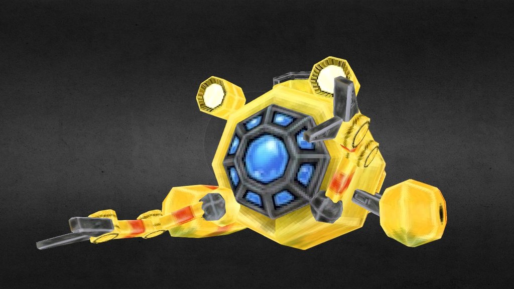 Low Poly Submarine - 3D model by MrBfox [93427f2] - Sketchfab