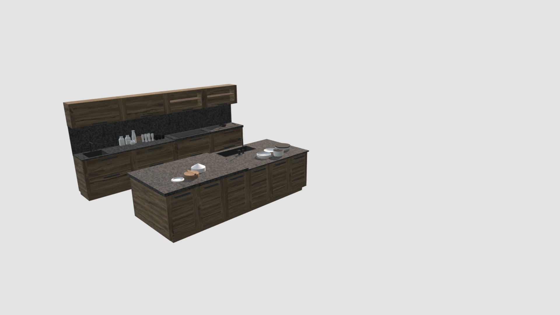 kitchen - Buy Royalty Free 3D model by Evermotion [9344a86] - Sketchfab ...