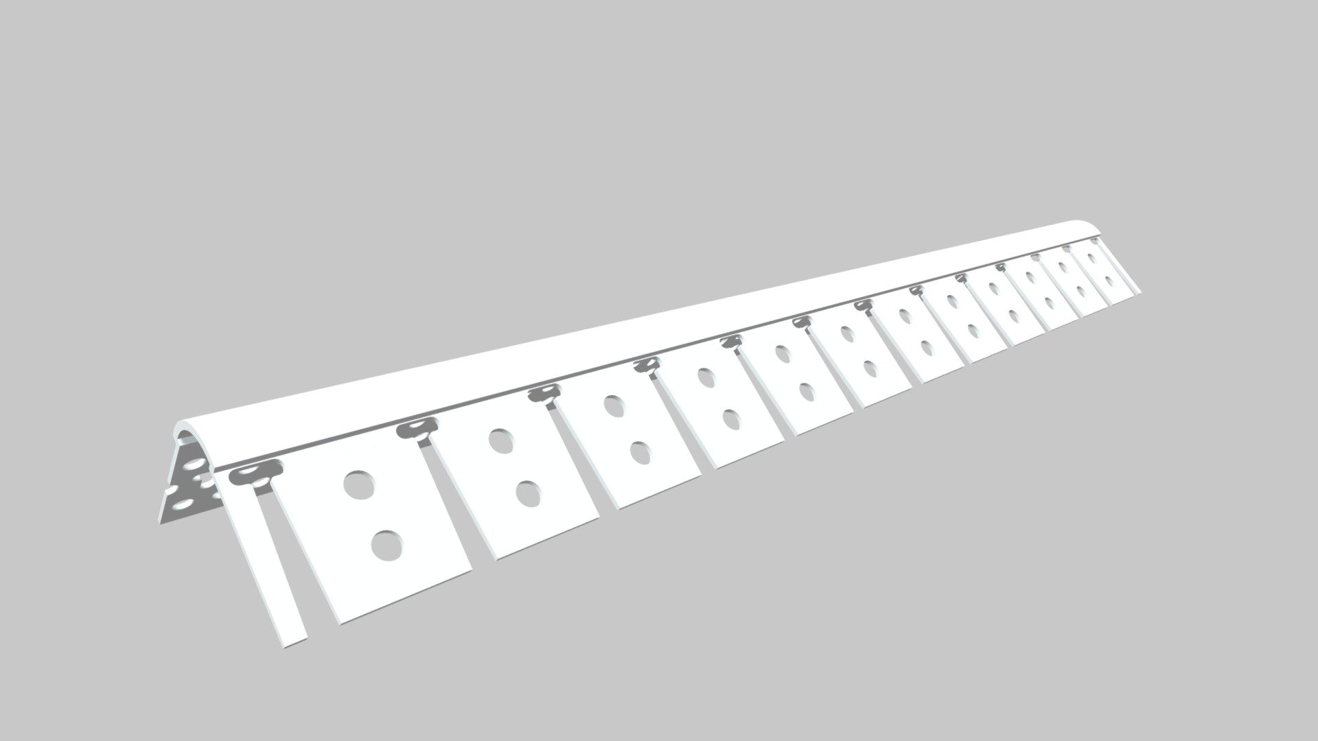 35020 350 Bull Corner Archway - Download Free 3D model by Trim-Tex ...