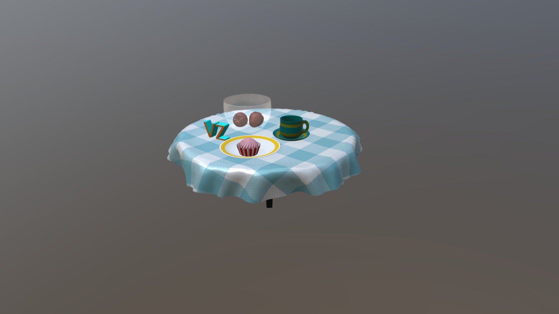 Tea Party - 3D model by ValeriiZolotov [9346037] - Sketchfab