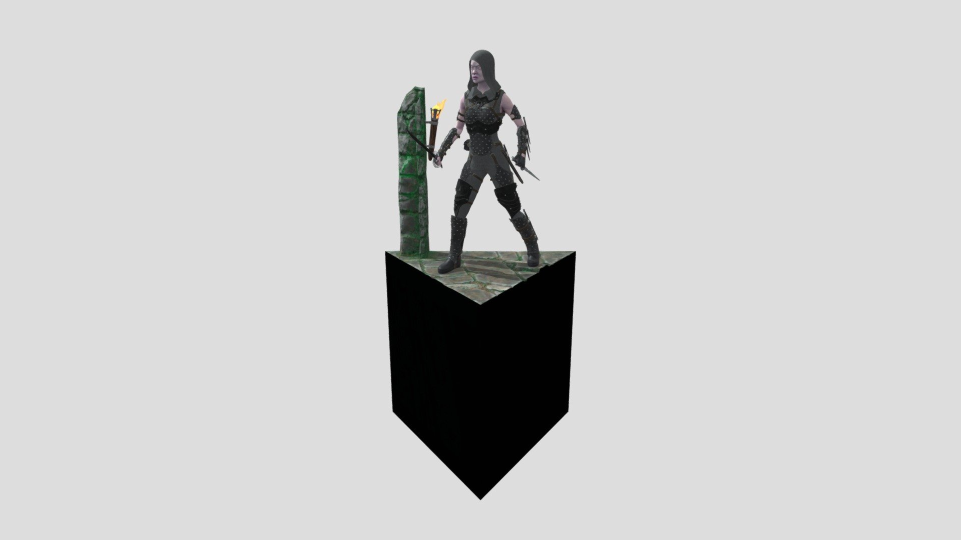 Basic Adventure - The Rogue - 3D model by Jaime Ojeda (@Malal3D ...
