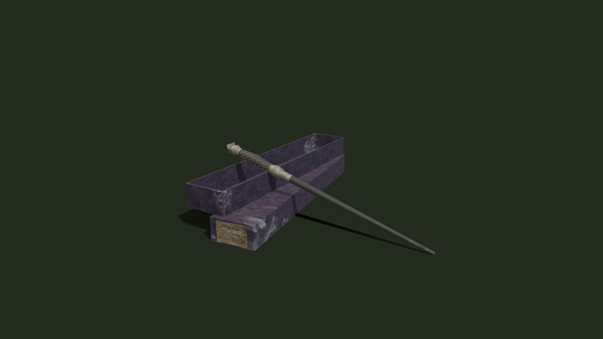 Magick Wand (Colourised 2020) - 3D model by ArianaDeLeon [9347235 ...