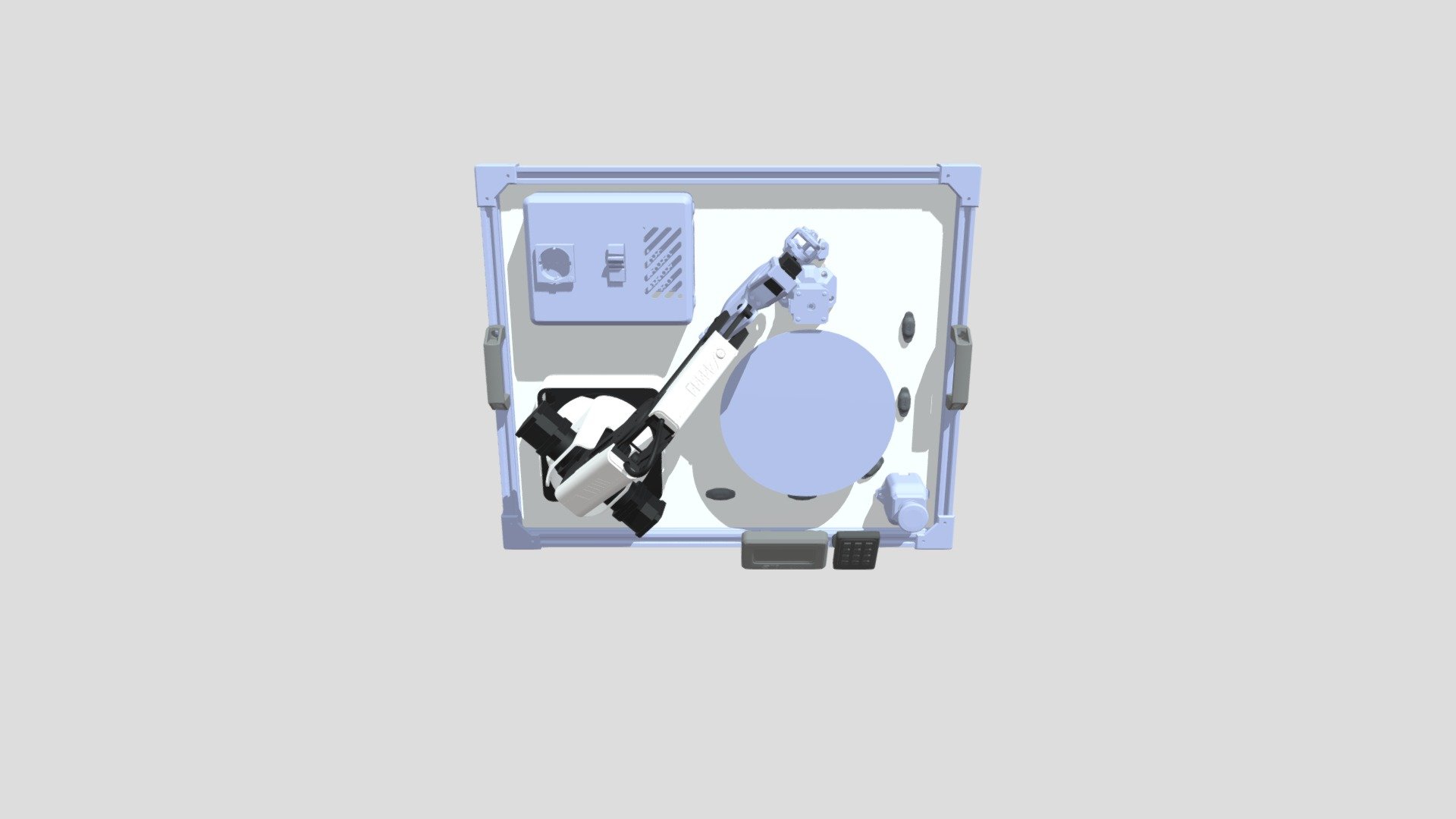 Scanning bot V3 - 3D model by jakub-rybar [9347a3f] - Sketchfab