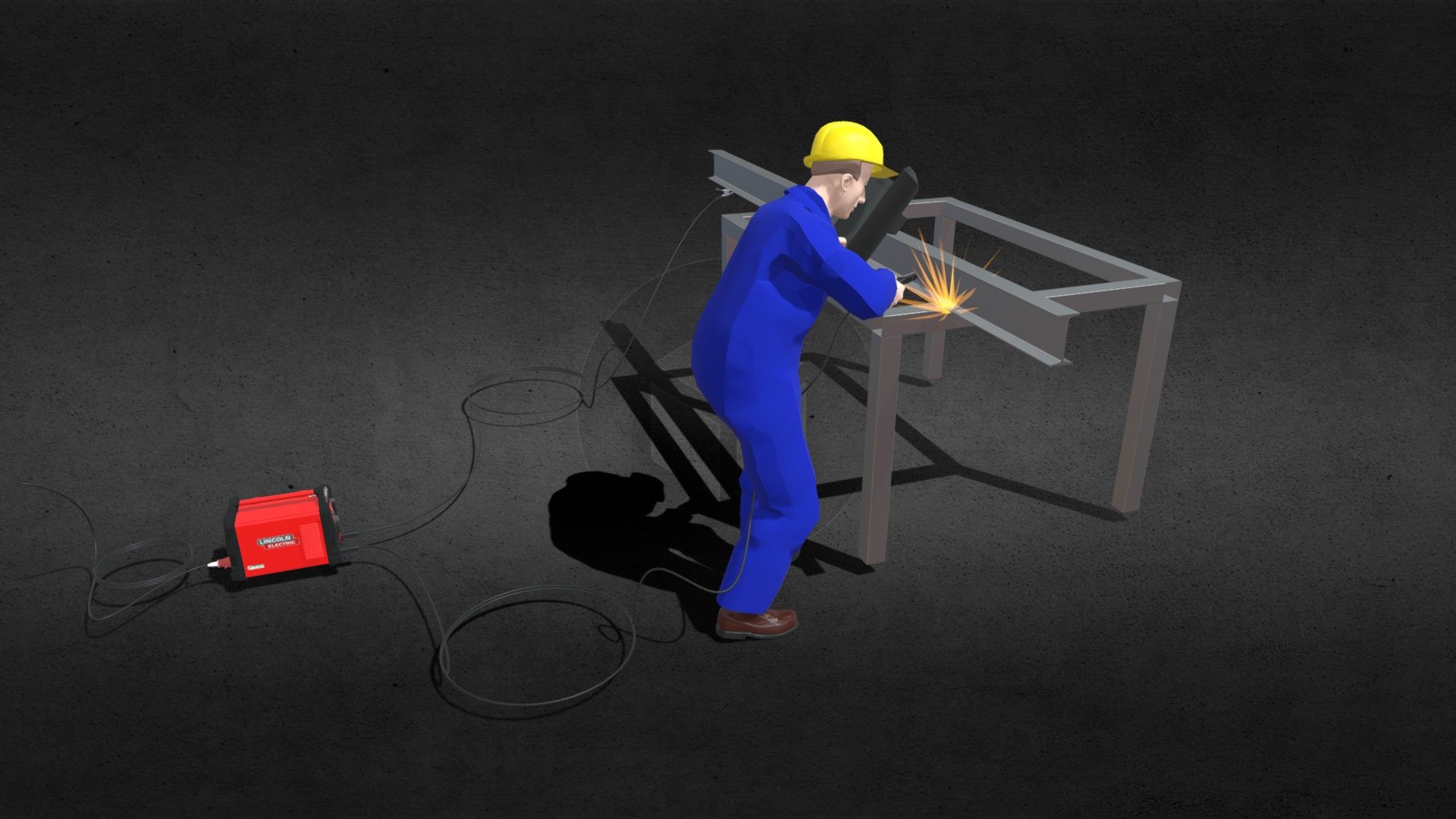 Welding Proces - Buy Royalty Free 3D model by 3DDomino [934943c ...