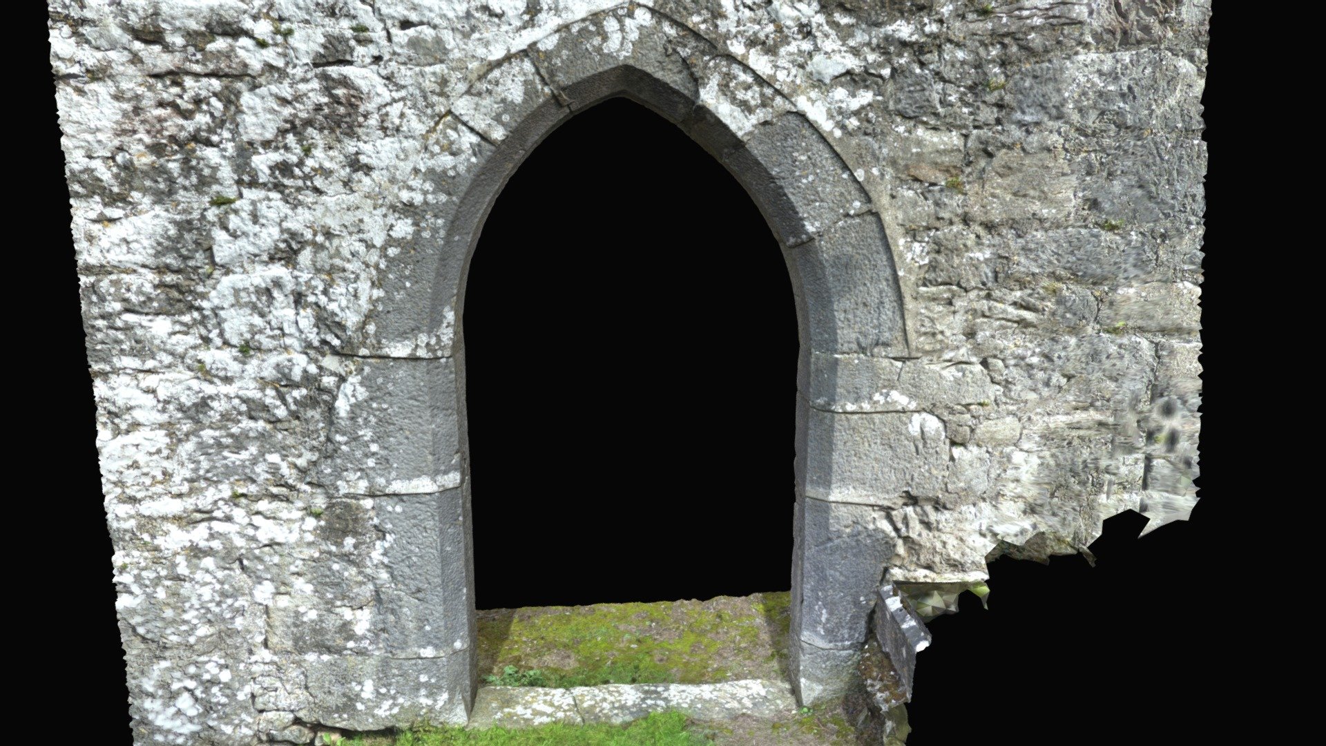 Killodiernan Church Pointed Door - Download Free 3D model by ...