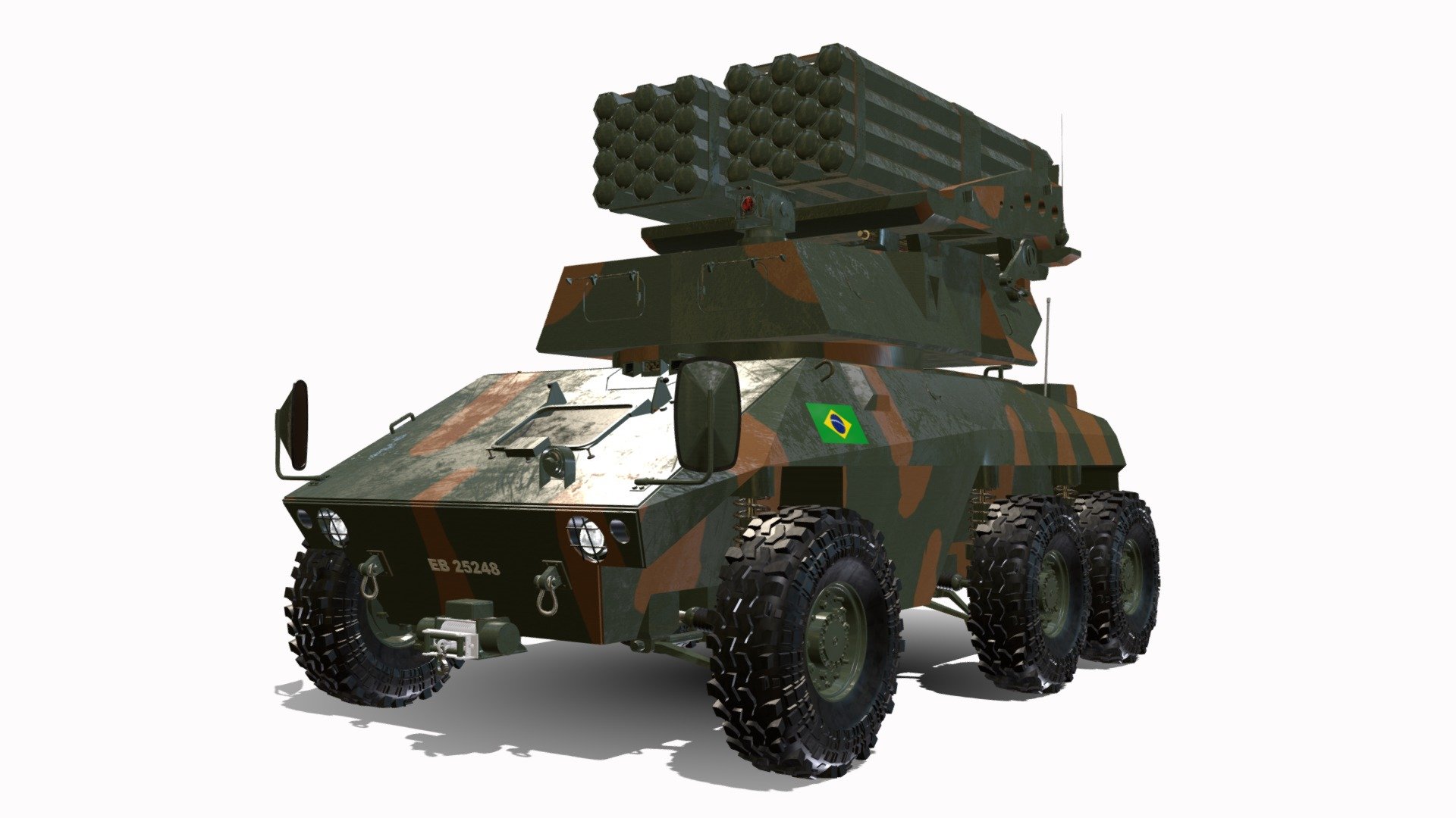 ee9 Cascavel lançador de míssil - 3D model by lm9241221 [934ab09 ...