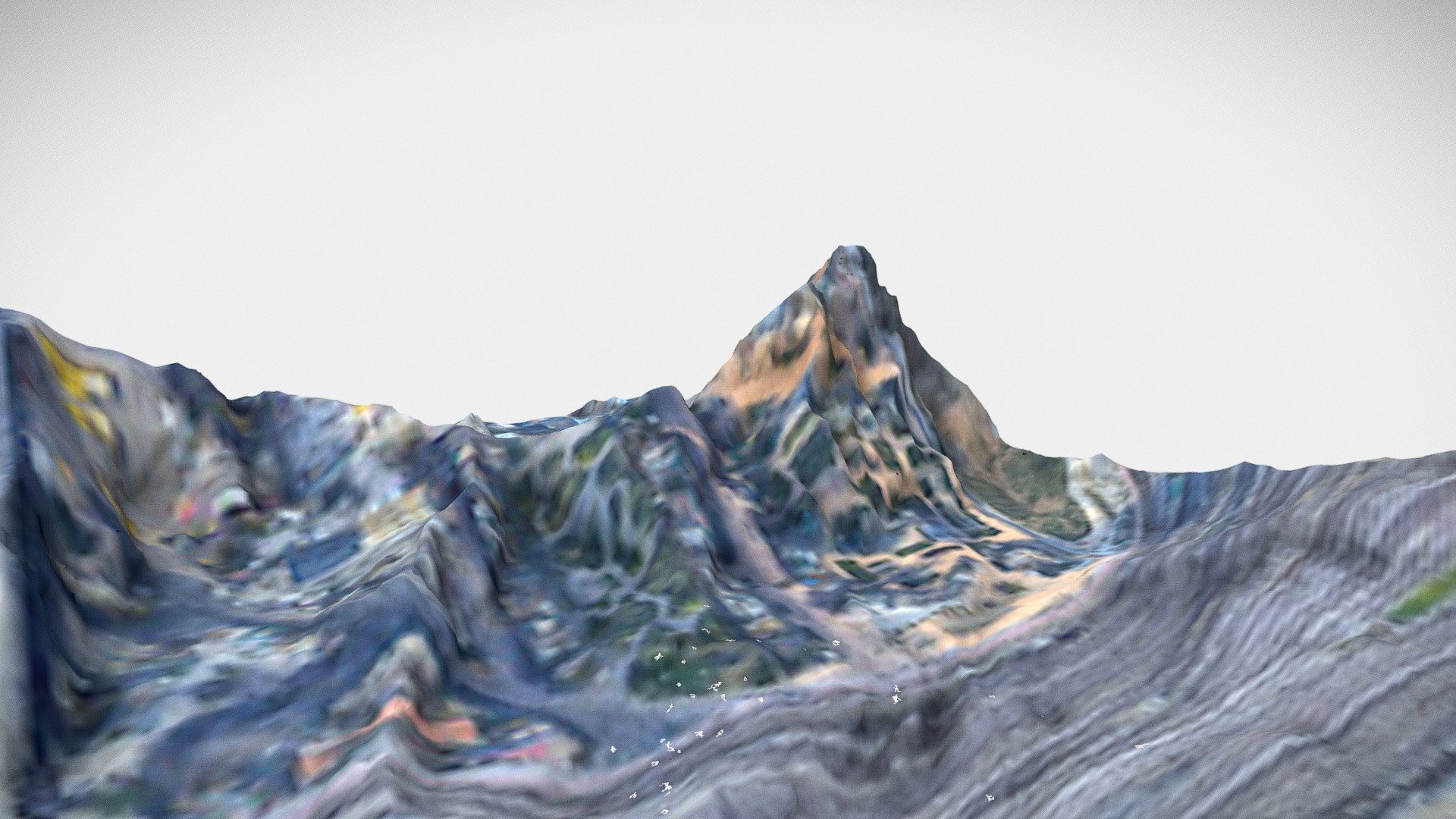 Mountain - Download Free 3D model by Collage city I 360° Reality to ...