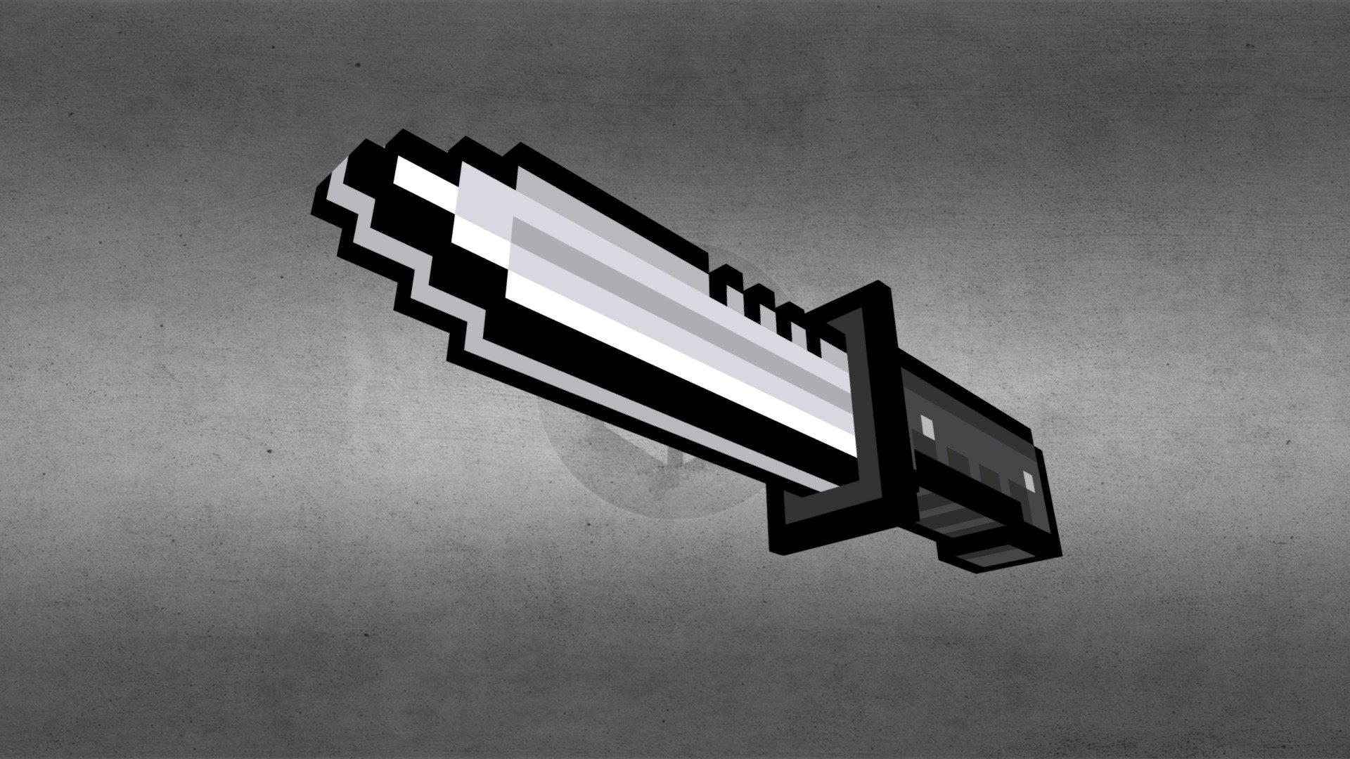 Pixel Gun 3D - Combat Knife - Download Free 3D model by Alex_360 ...
