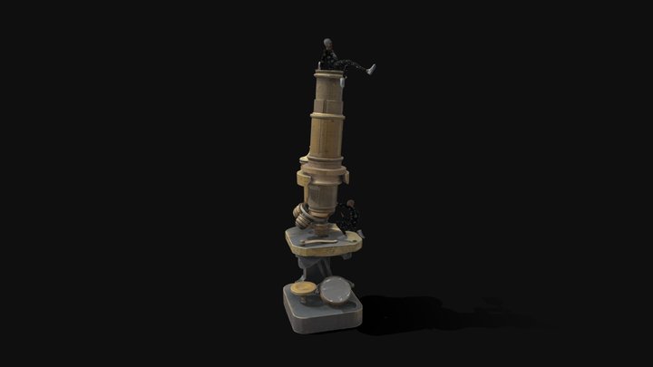Microscope 3D models - Sketchfab