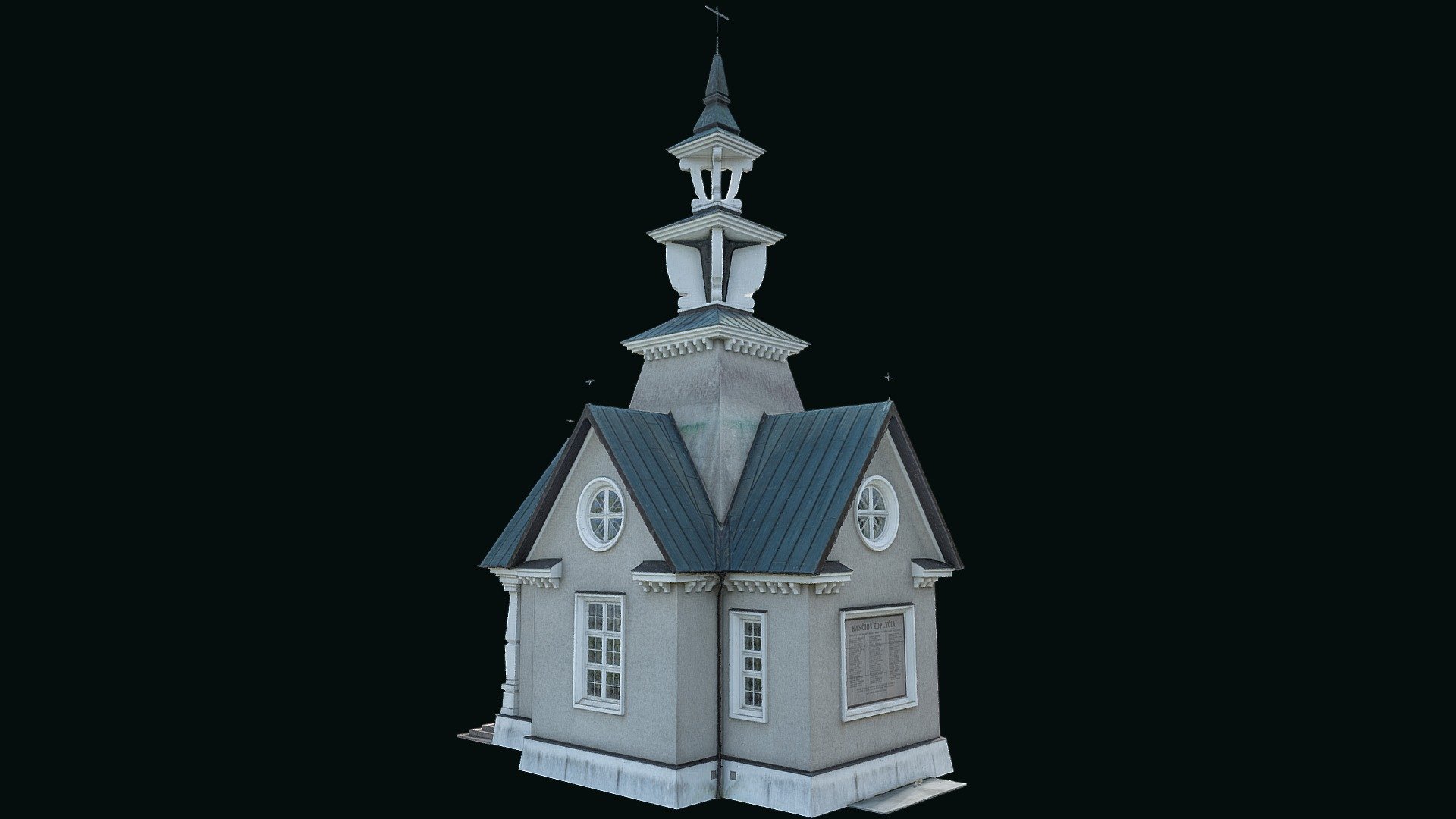 Rainiai Chapel of Suffering - 3D model by Saulius.Zaura [934ddaa ...