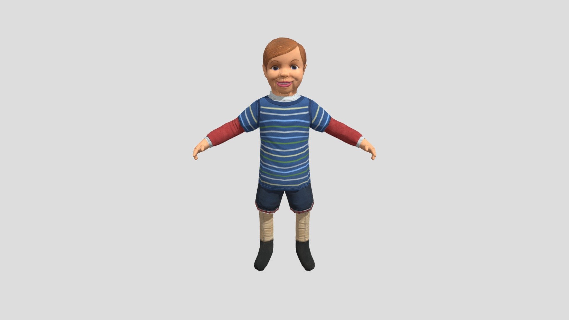 Doll Textured - Download Free 3D model by Novahkiin ...