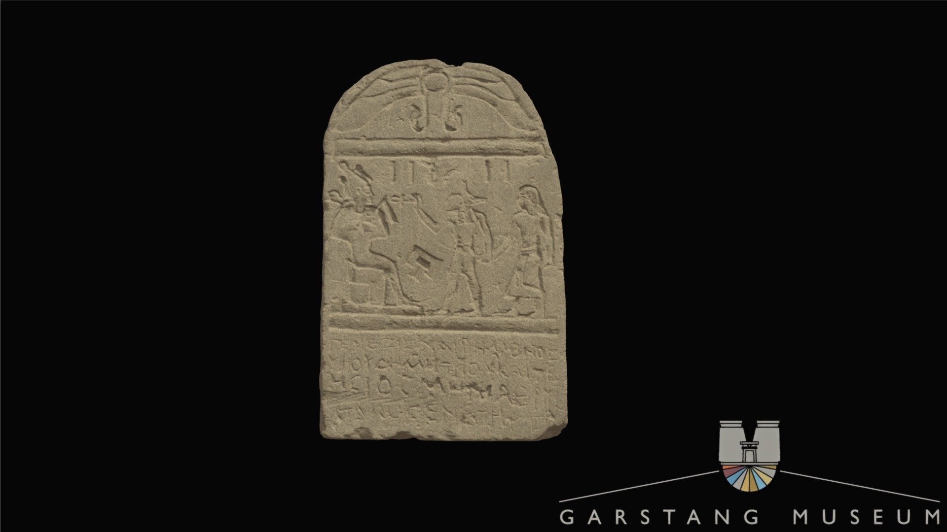 Stela with Anubis - 3D model by Garstang Museum of Archaeology ...