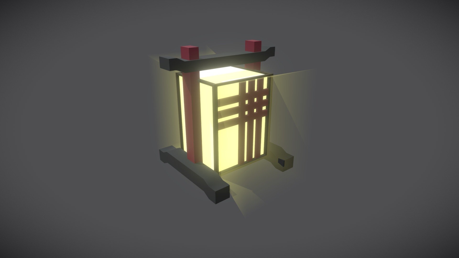 Japanese Lamp - Download Free 3D model by FinnyInTheBinny [93521e2 ...