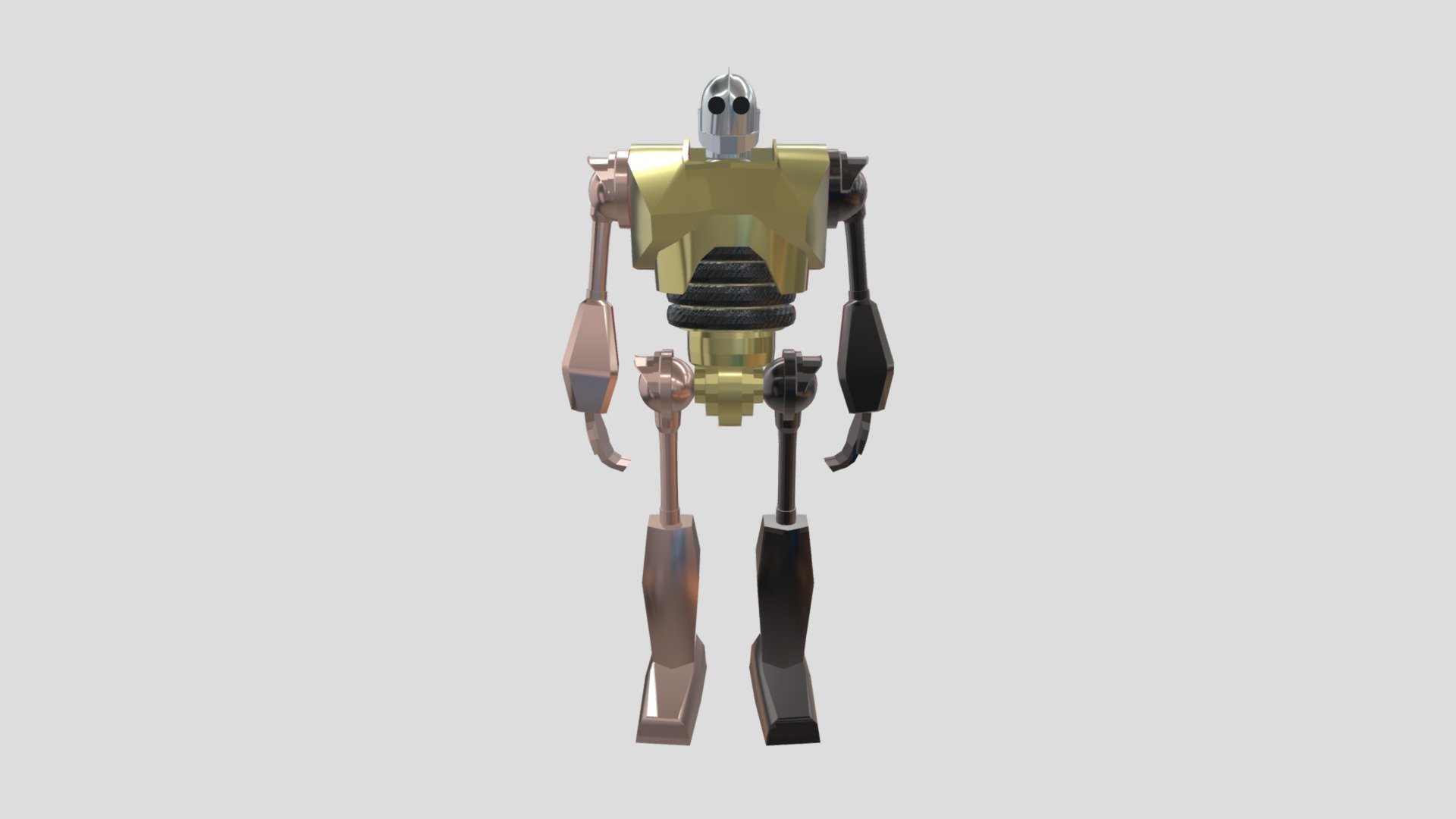Giant Robot - 3D model by ZAL (@mimi_zal) [93541c7] - Sketchfab