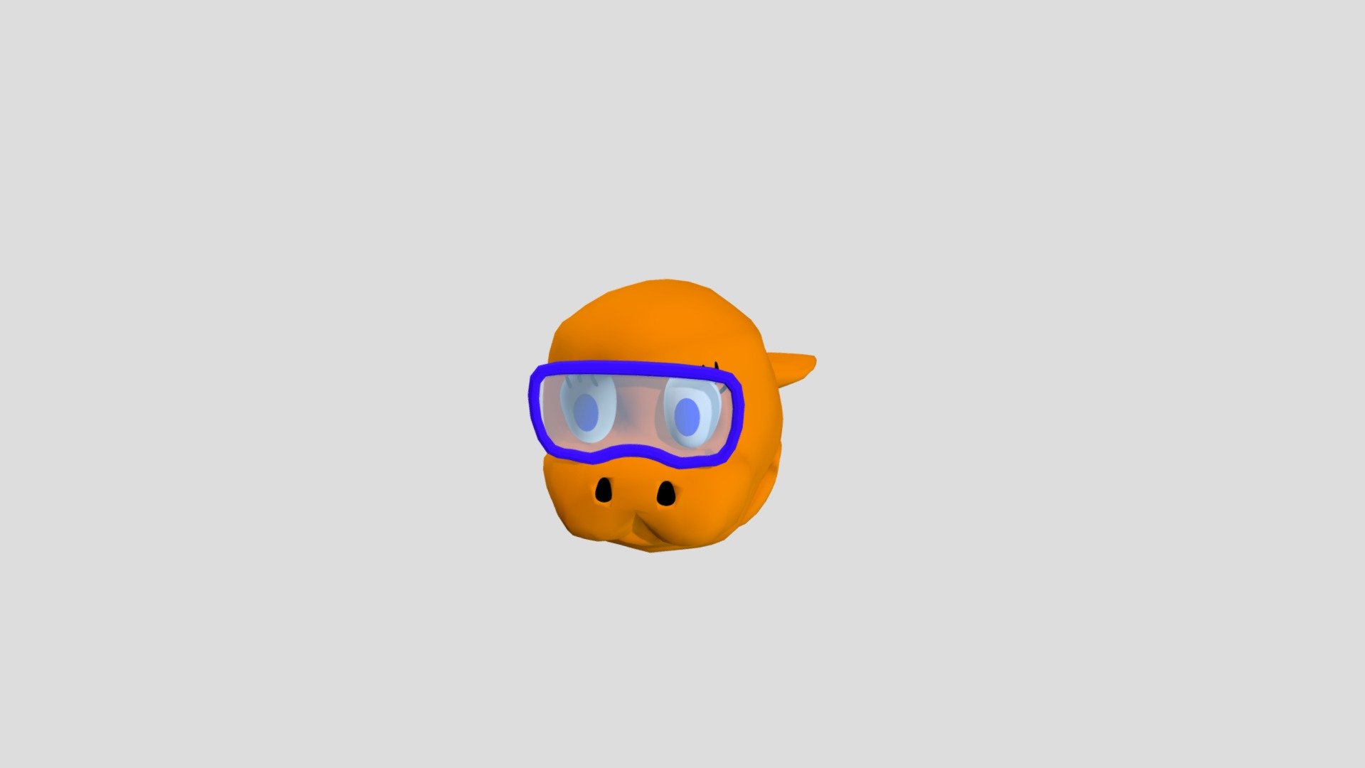 3D_ Orange Dugong - 3D model by Lena Pauly (@LenaPauly) [9354942 ...