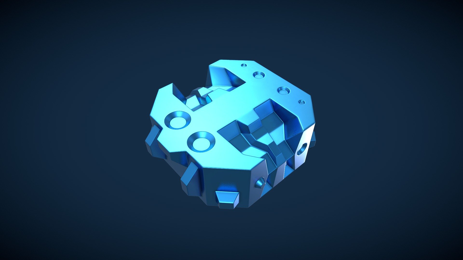 Sci-fi Object 1 - Buy Royalty Free 3D model by Sandeep Choudhary ...