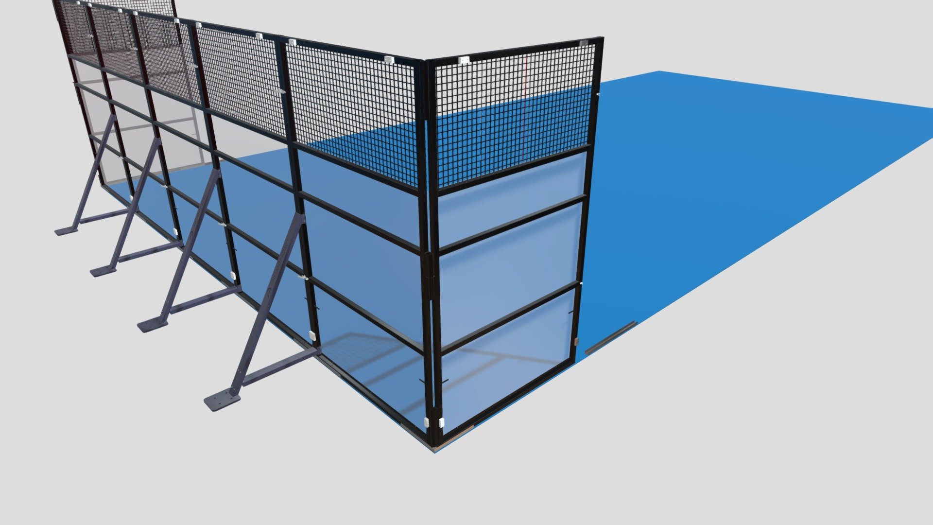 corner_rail_animation_19panal_in - 3D model by demolinks20 [9355c1a ...