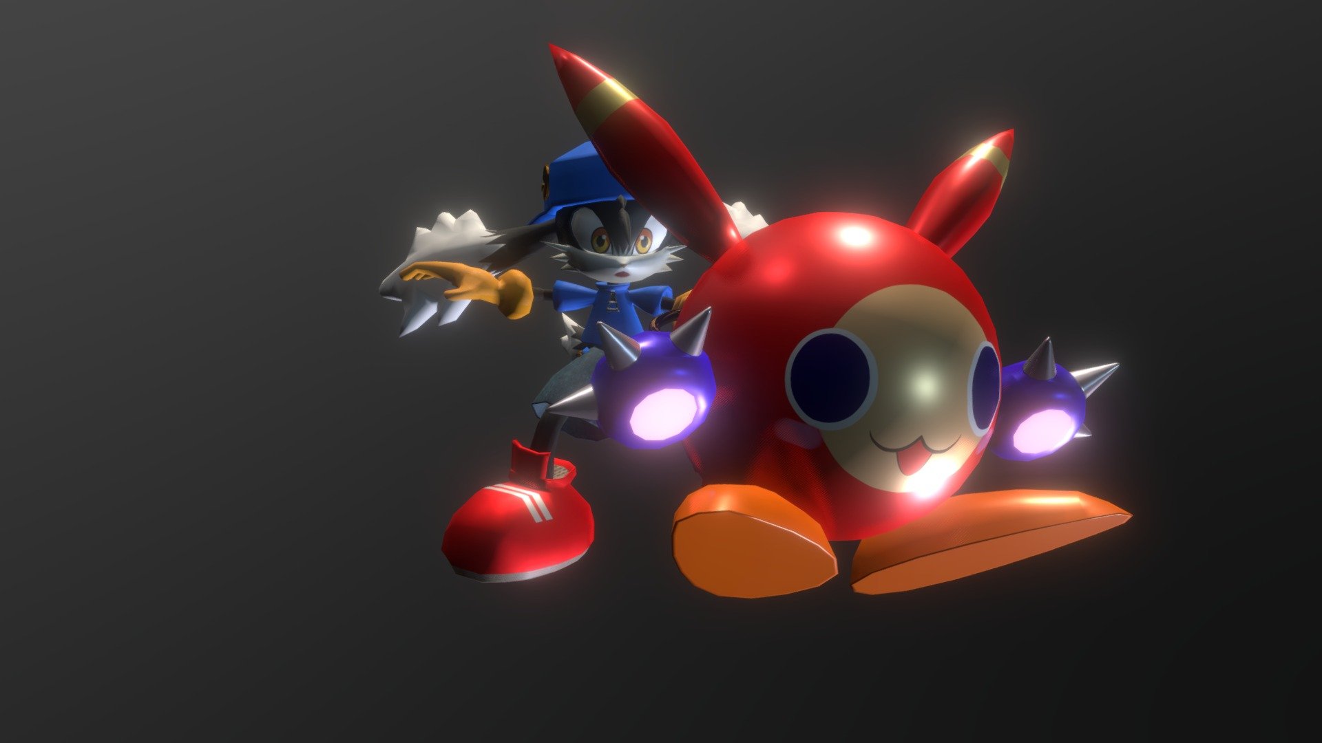 Klonoa & Moo - 3D model by BaltoMoriya (@BalticoMoriya) [935783c ...