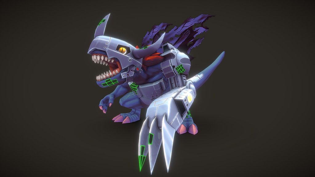 digimon - A 3D model collection by texteo - Sketchfab